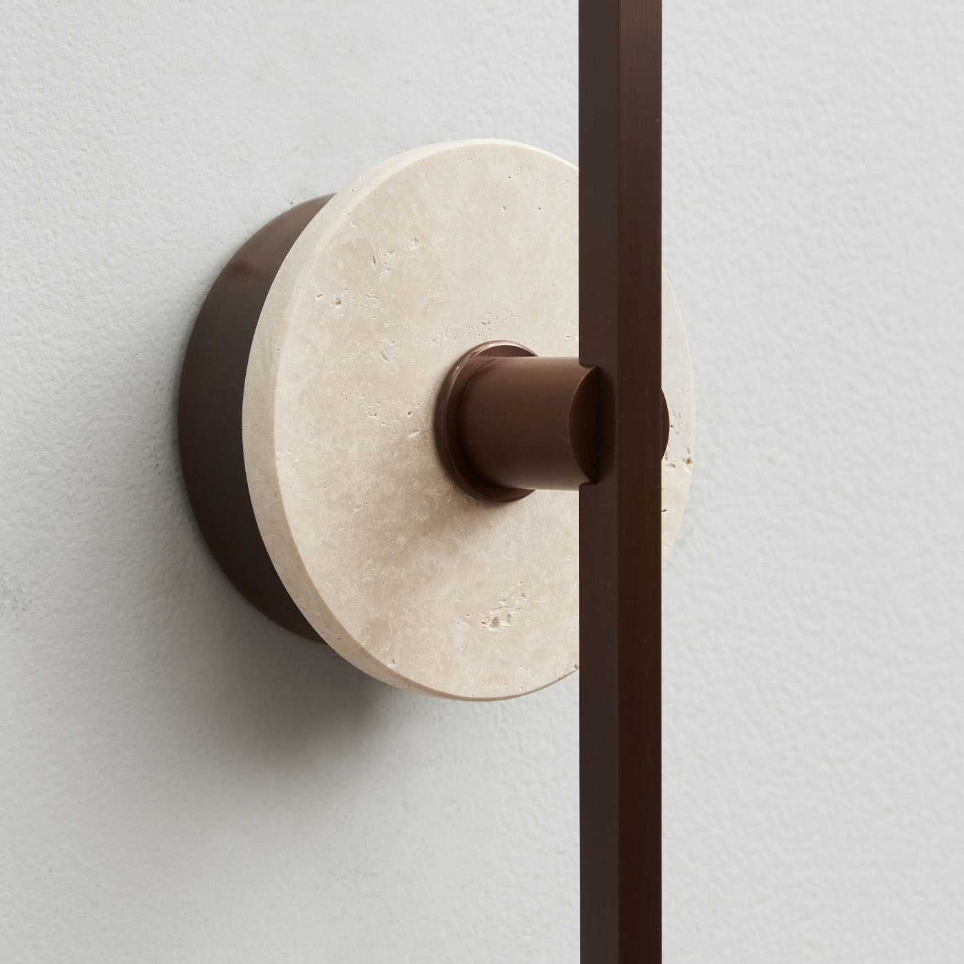 "Essential Stick" in Bronze and Travertine Matlight Milano | Artemest