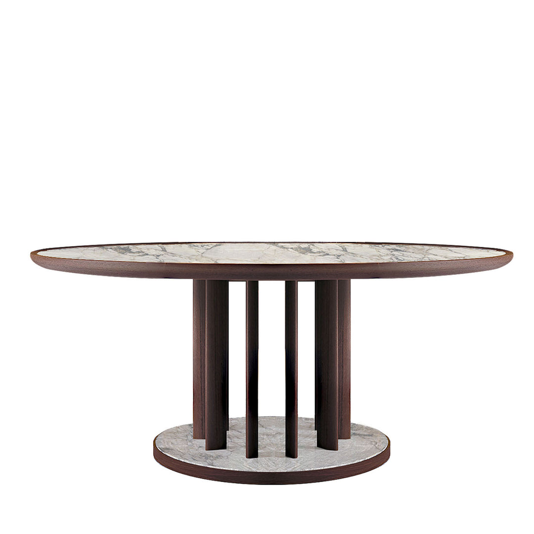 Opale Round Earthenware & Canaletto Table Bamax | Artemest