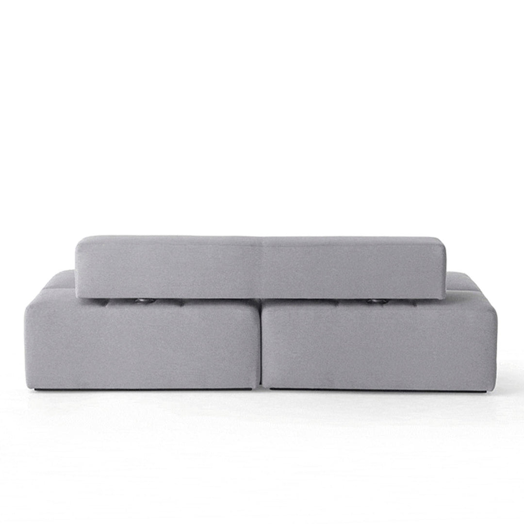 Swap Modular Gray Swivel Sofa Sitia | Artemest