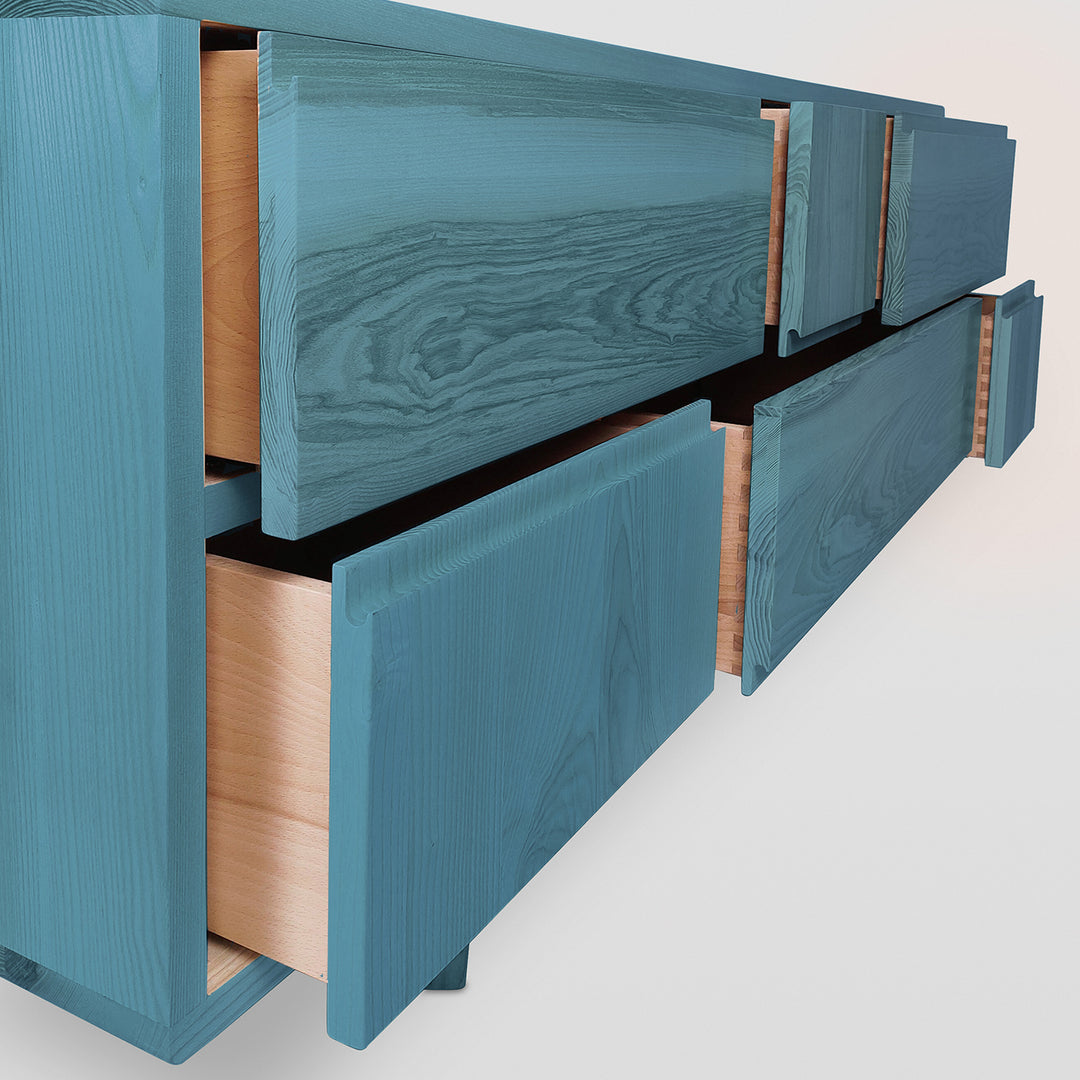 Zhu Light Blue Sideboard by Eugenio Gambella Ebanisteria Roberto ...