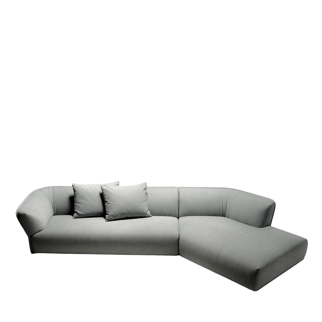 Florence Angular Modular Gray Sofa by Ludovica + Roberto Palomba Ferri 1956 | Artemest