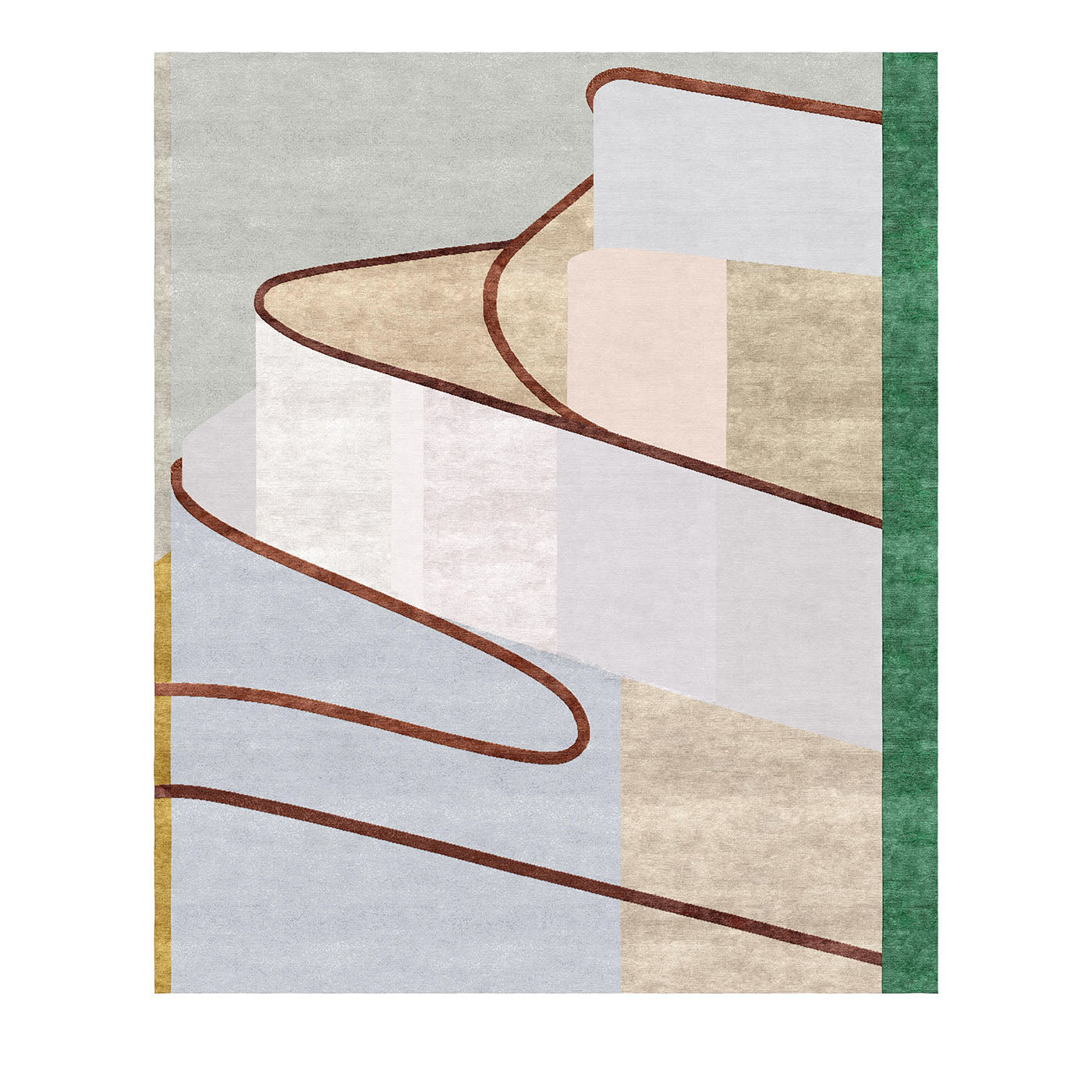 Maria Rug Tapis Rouge | Artemest