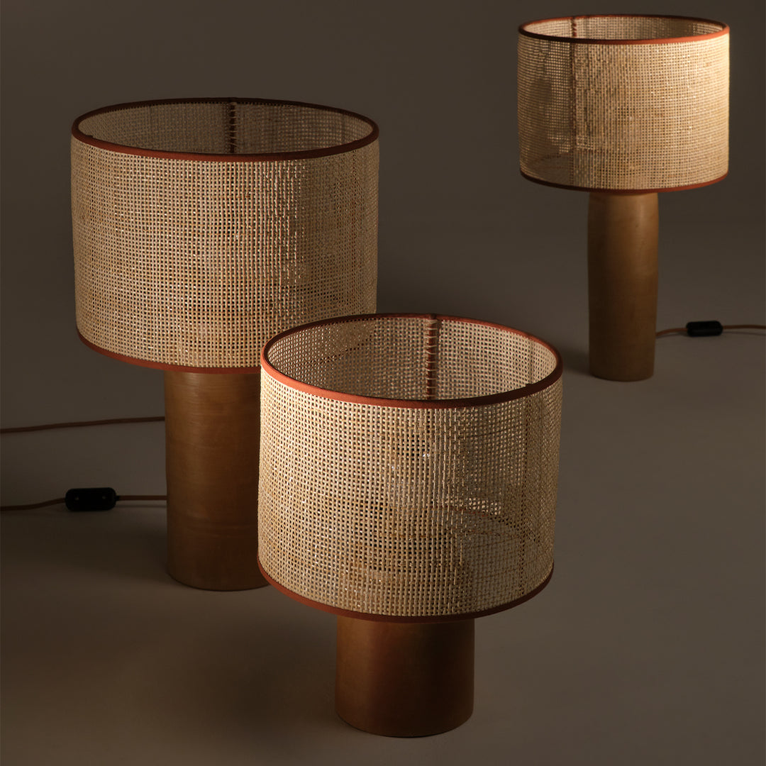 Sonora Rattan Small Table Lamp #2 Nassi Lamps | Artemest