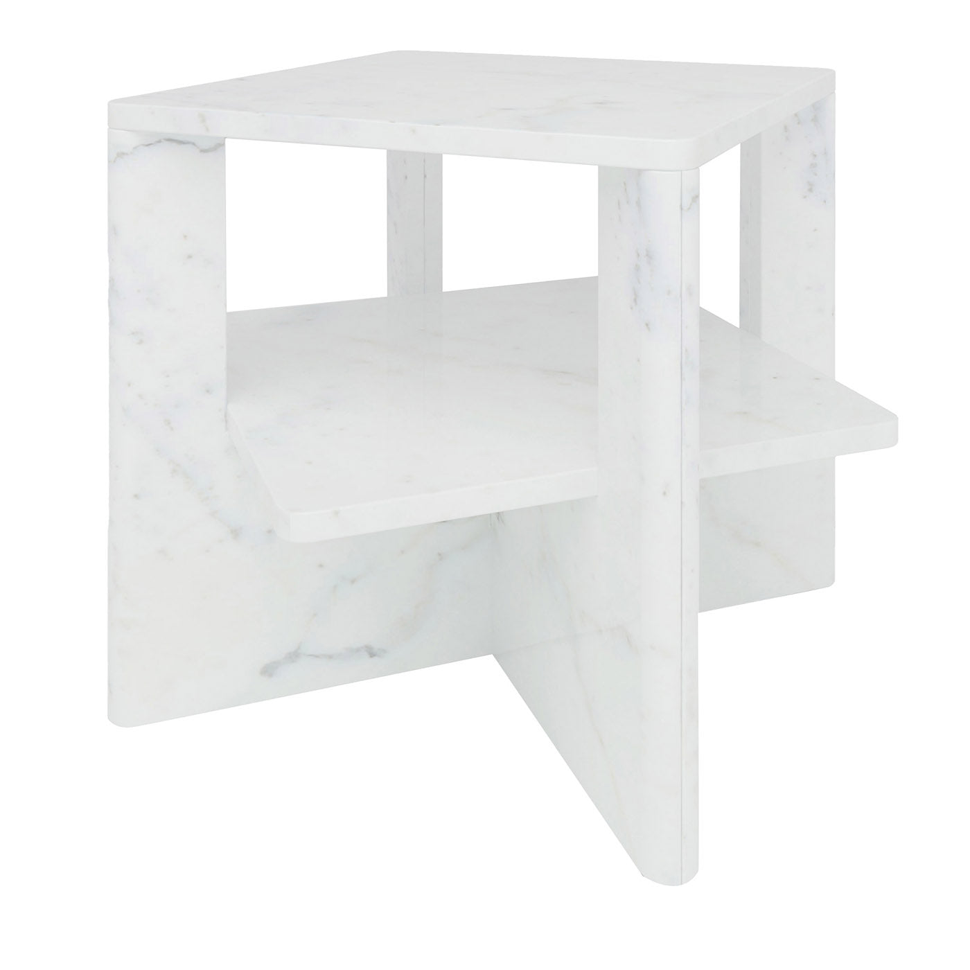 Plus+Double Marble Coffee Table #6 V.L. Lavorazioni In Ferro | Artemest