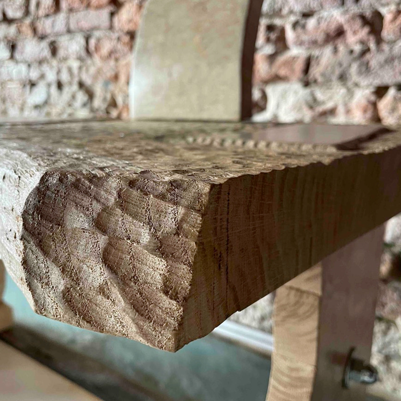 Oak Briar & Ash Bench by Pietro Meccani Meccani Design | Artemest