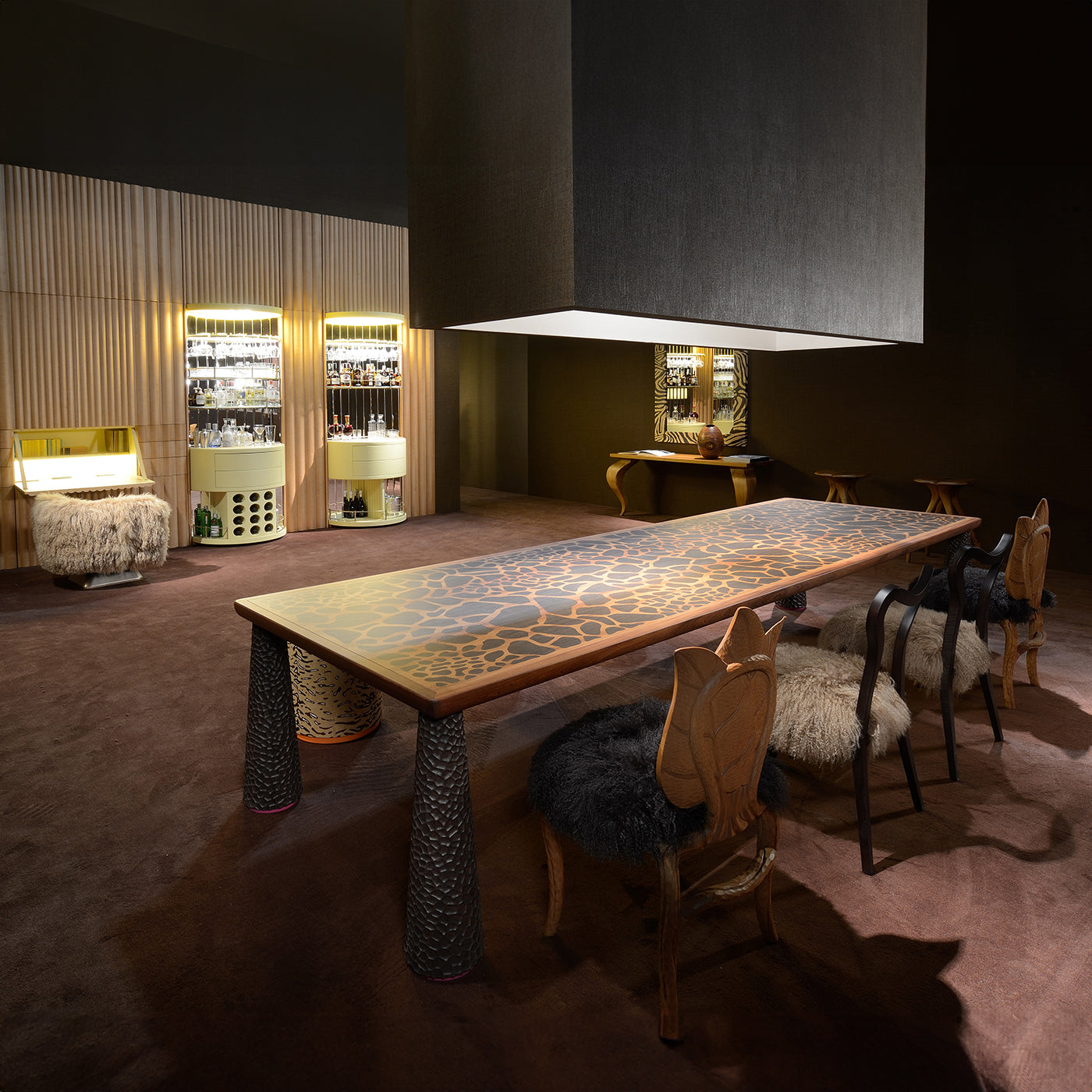 Masai Dining Table by Lorenza Bozzoli Fratelli Boffi | Artemest