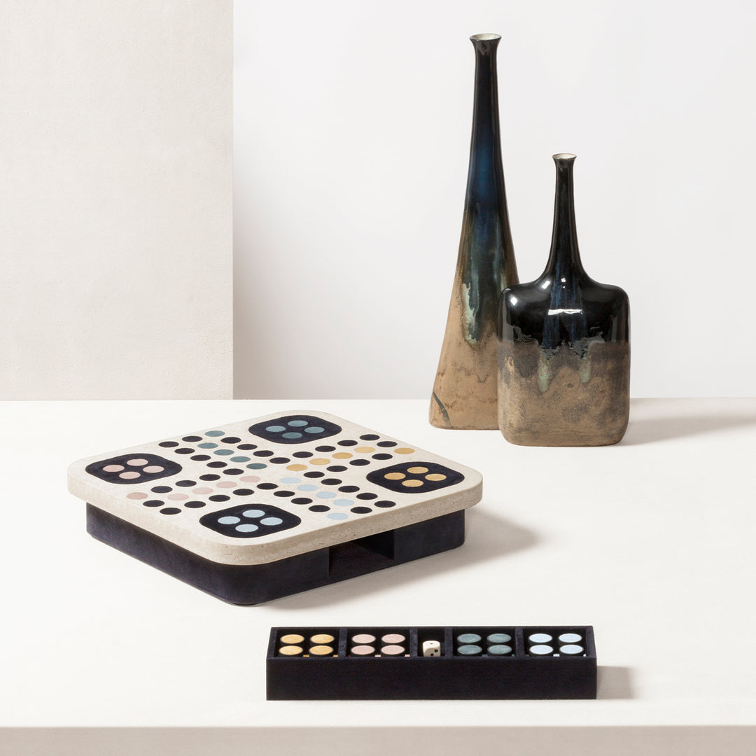 Delos Ludo Game Set Giobagnara | Artemest