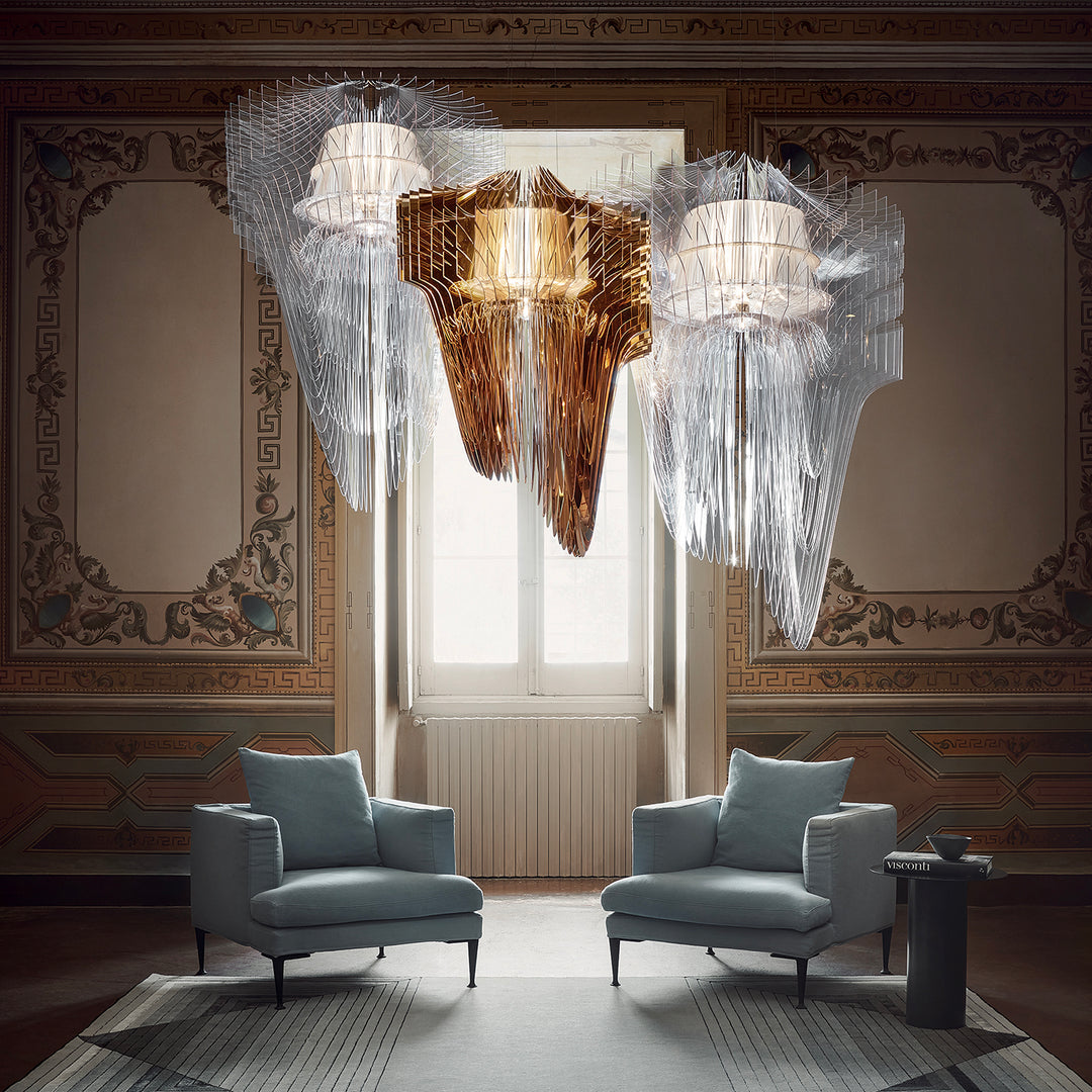 Aria XL Transparent Suspension by Zaha Hadid Slamp | Artemest