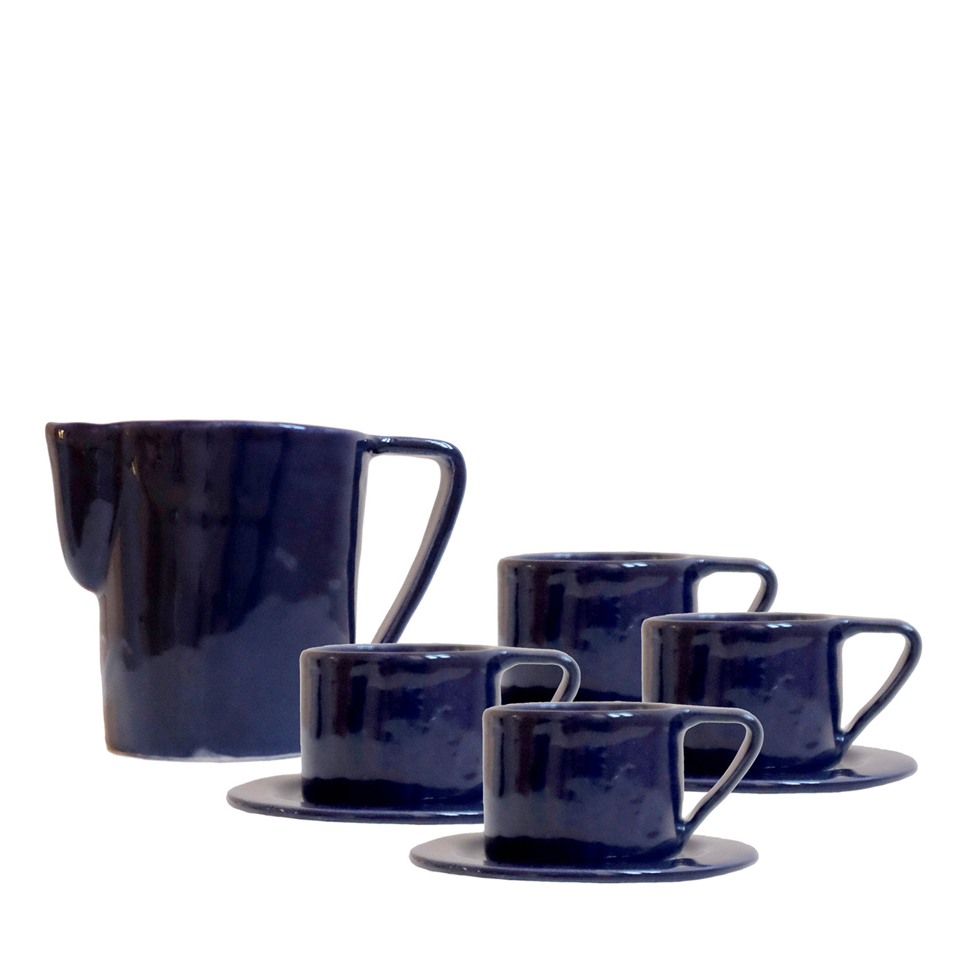 Milano Sole Set of 1 Milk Jug and 4 Espresso cups Marta Benet | Artemest