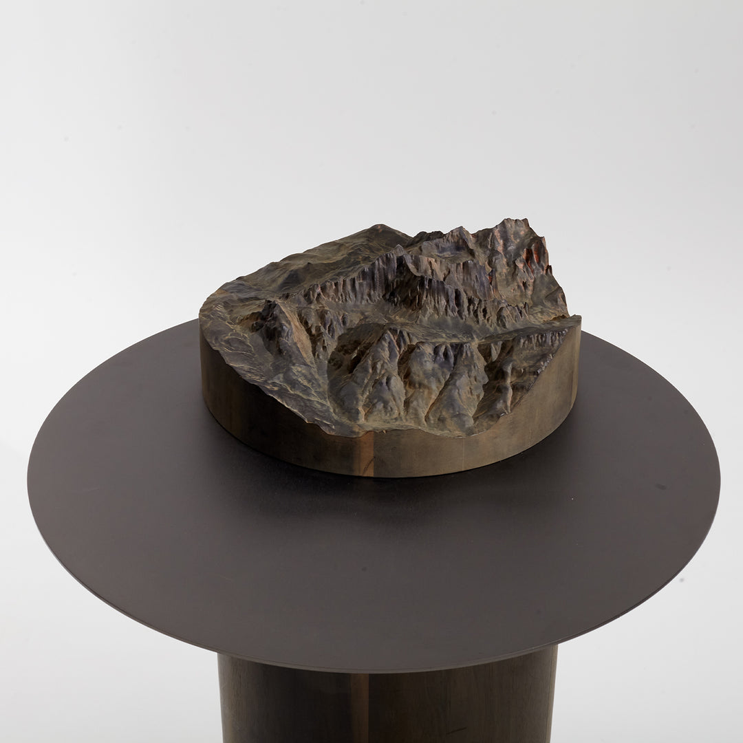 Top Topographic Side Table #2 designed by Riccardo Vendrami Dolomitisch ...