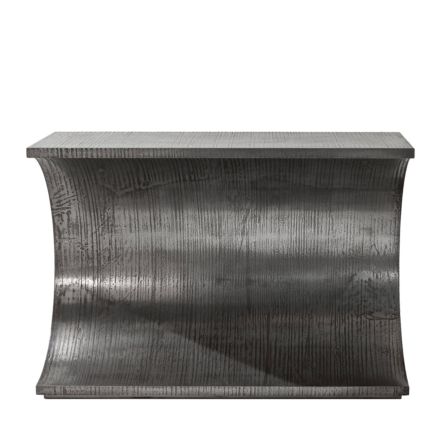 Tube Gray Metal Console Table Laura Meroni | Artemest