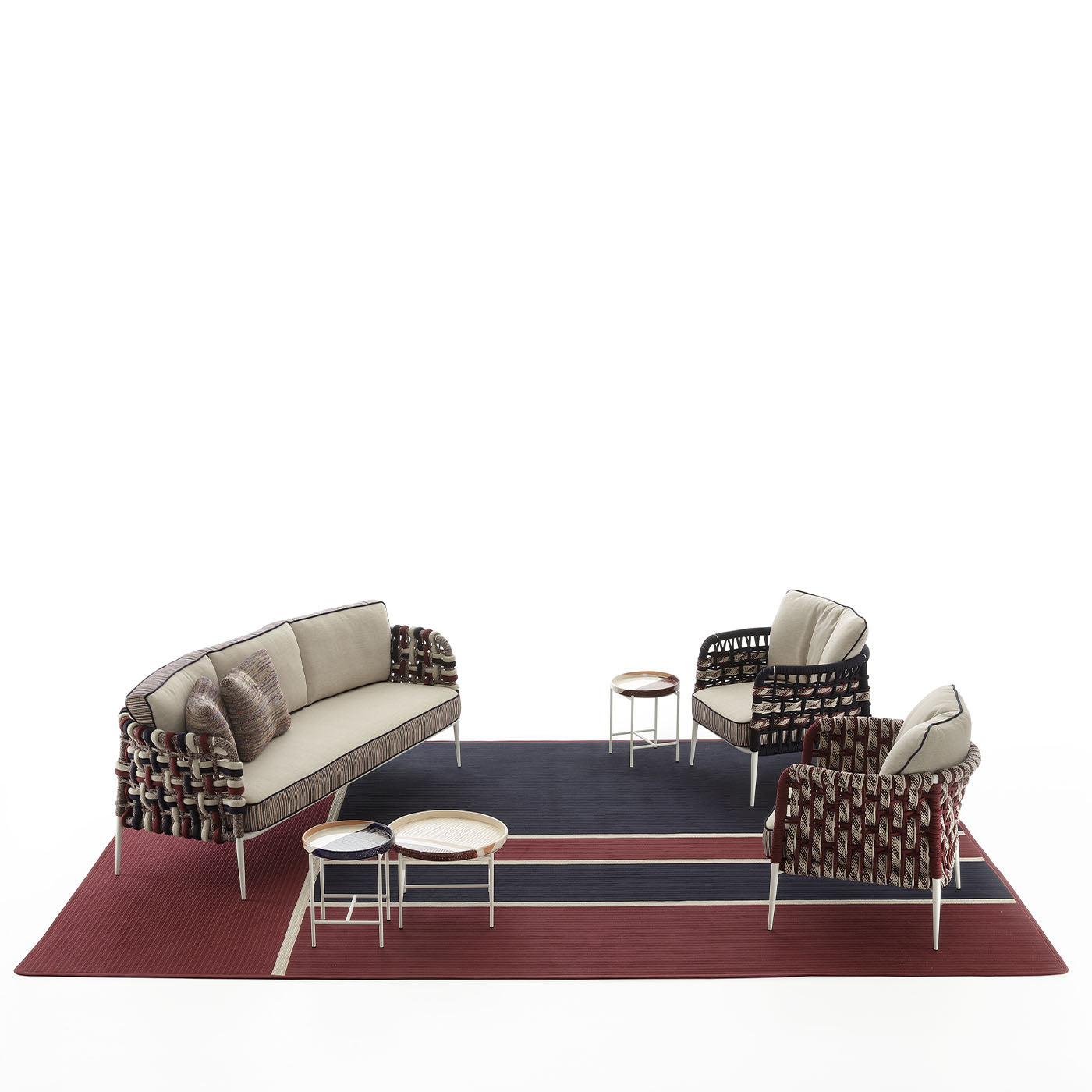 Eva Vertical Ropes Outdoor Armchair by Antonio Marras Nodo Italia ...