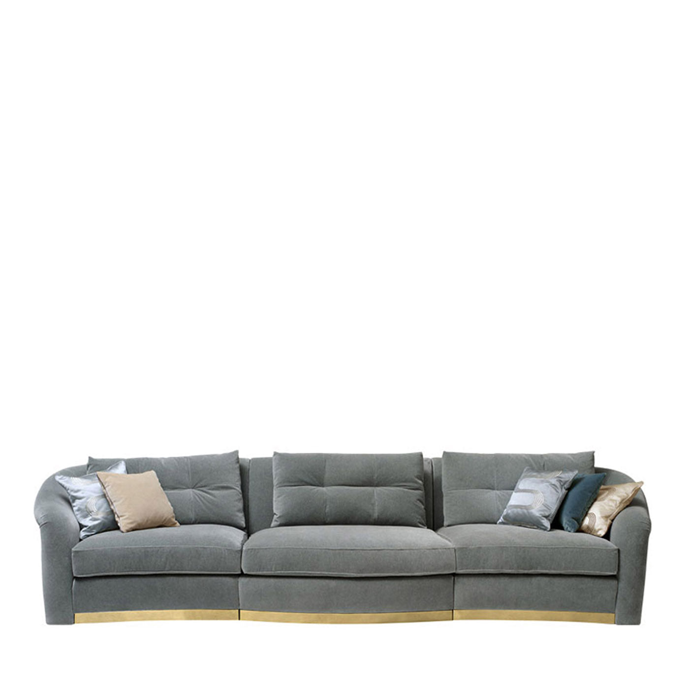 Madame 3-Seat Gray Sofa Softhouse | Artemest