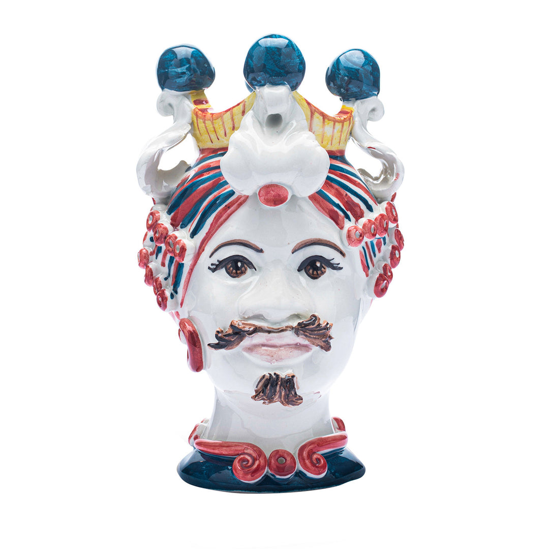 Sicilian Ceramic Heads | Artemest