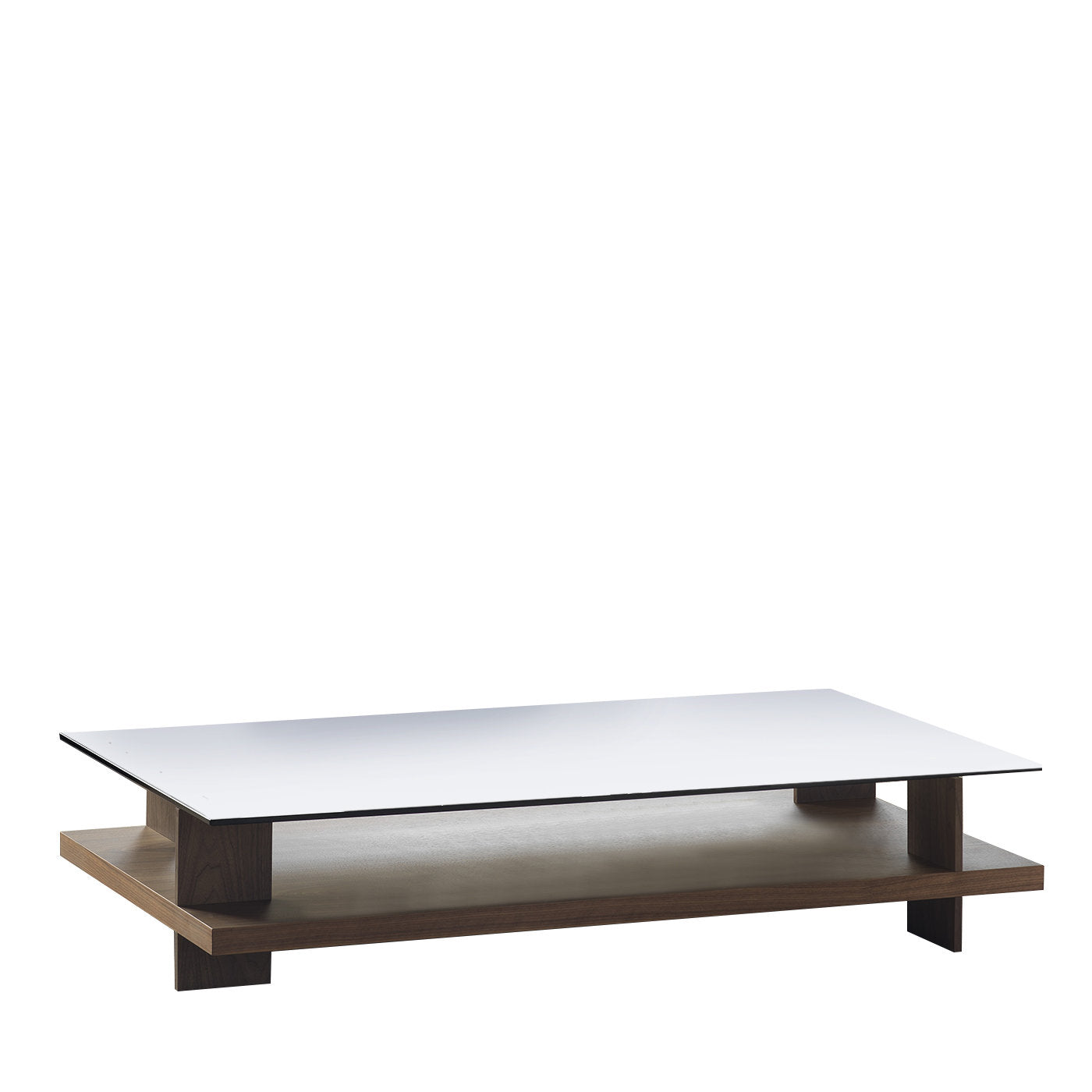 Corallo Rectangular Coffee Table Clear Glass By Fabio Rebosio Pacini ...