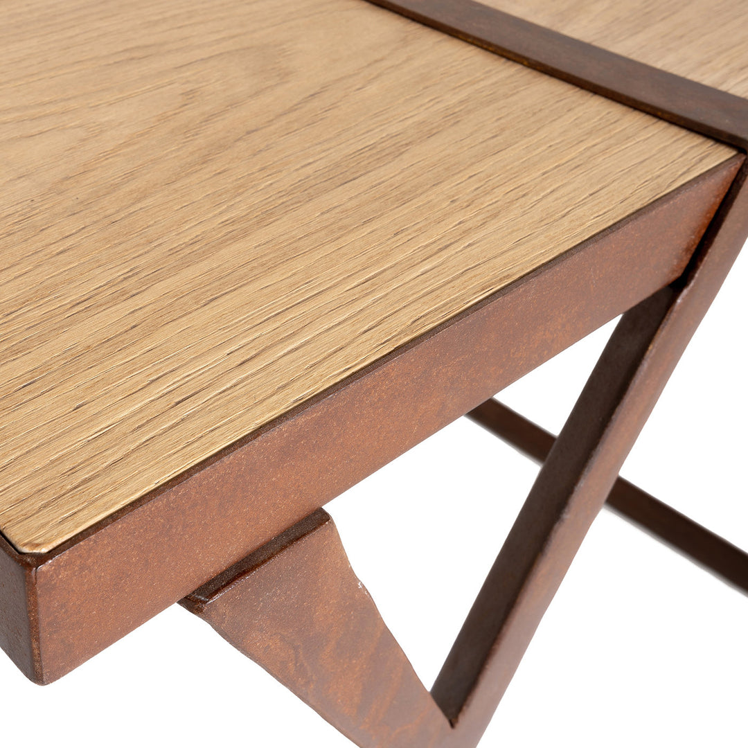 Equilibri Corten Steel Table by Valentina De Carolis TrackDesign | Artemest