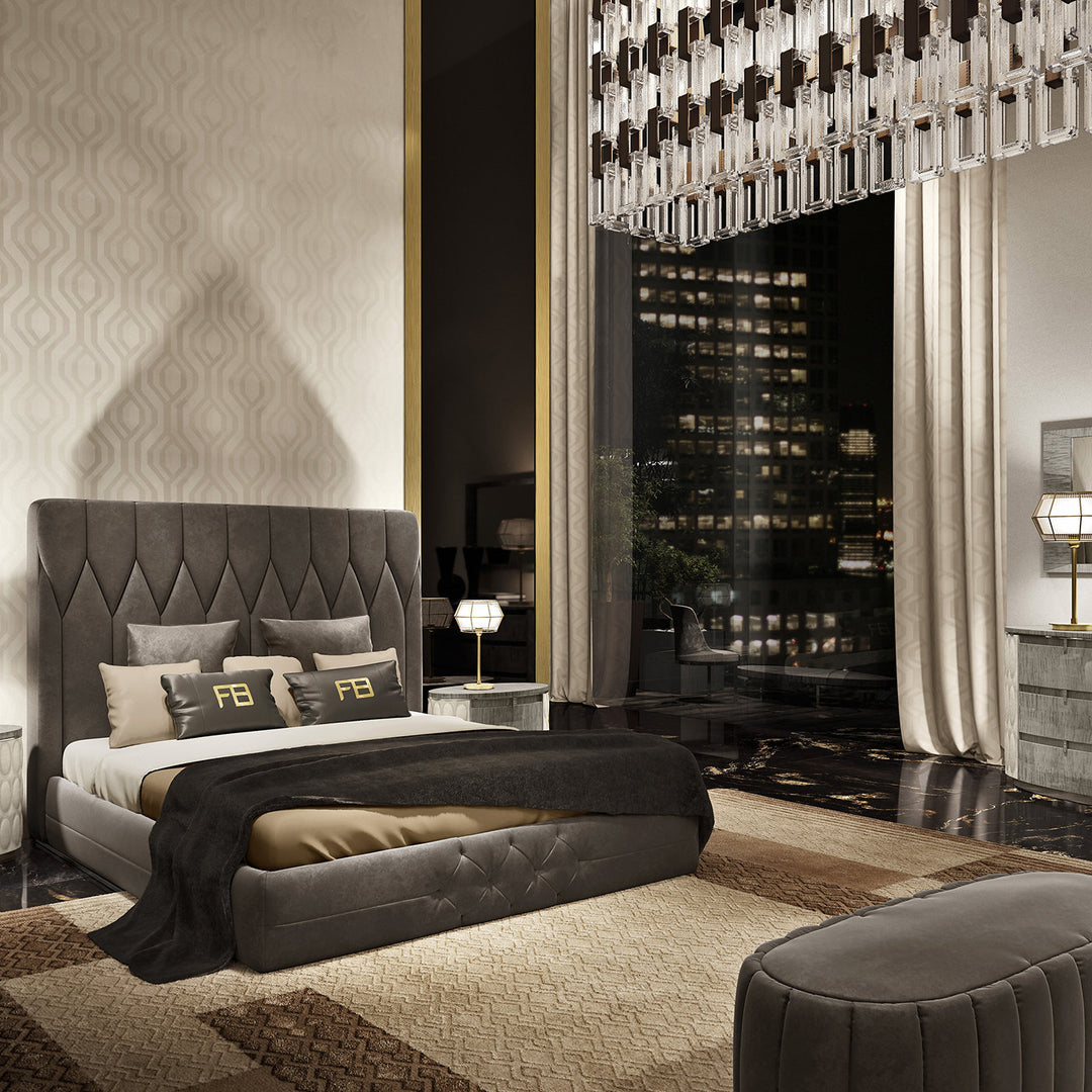 Miu Velvet Bed FB Collection Franco Bianchini | Artemest