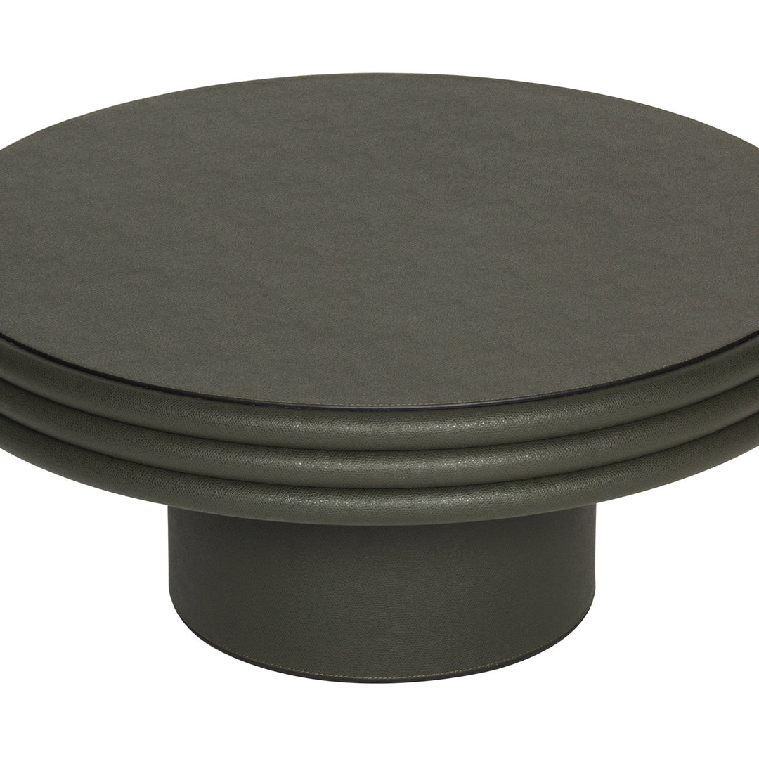 Scala Set of Three Round Tables with Column Base Giobagnara | Artemest