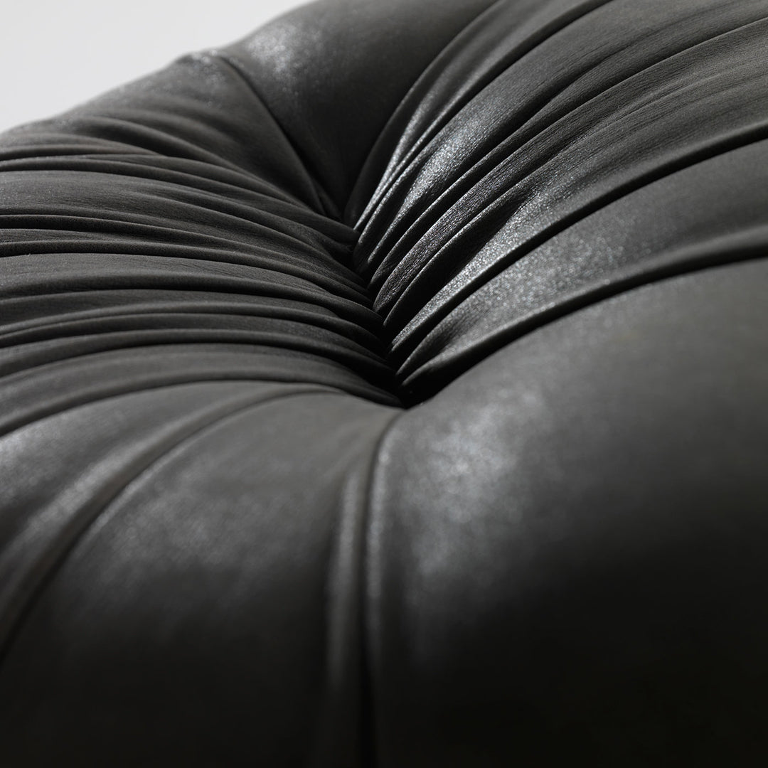 Tall Drapè Pouf by Bartoli Design Laura Meroni | Artemest