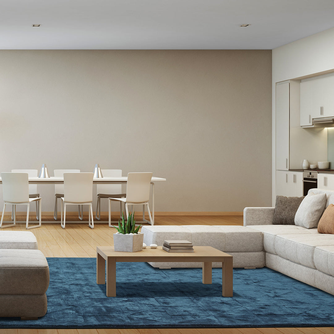 Teal Caravaggio Rug Sitap Carpet Couture Italia | Artemest