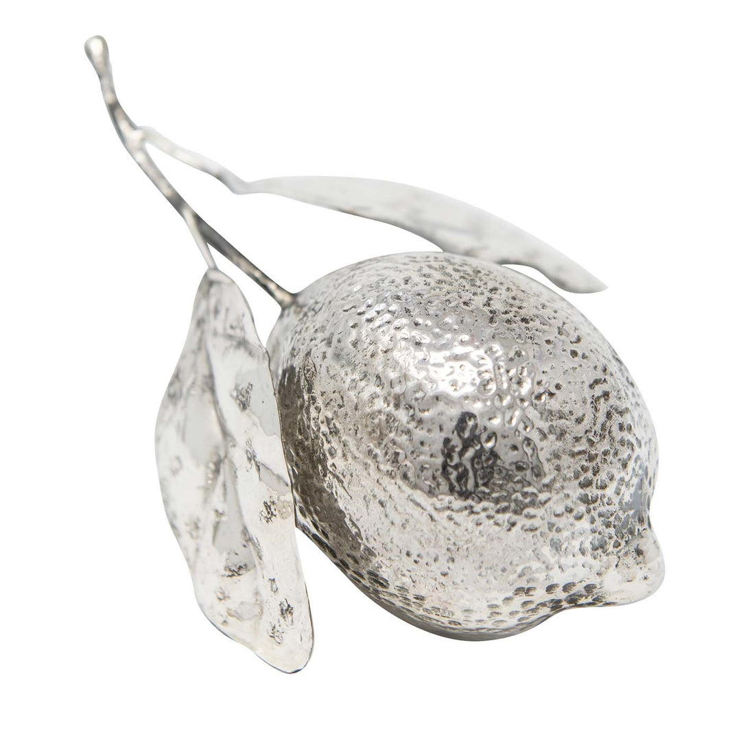 Silver Lemon on Stem Decoration Brandimarte Firenze | Artemest