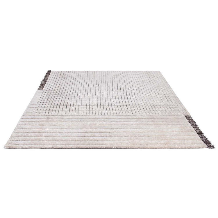 RD Grid Berber Ivory and Brown Carpet by Rodolfo Dordoni Amini | Artemest