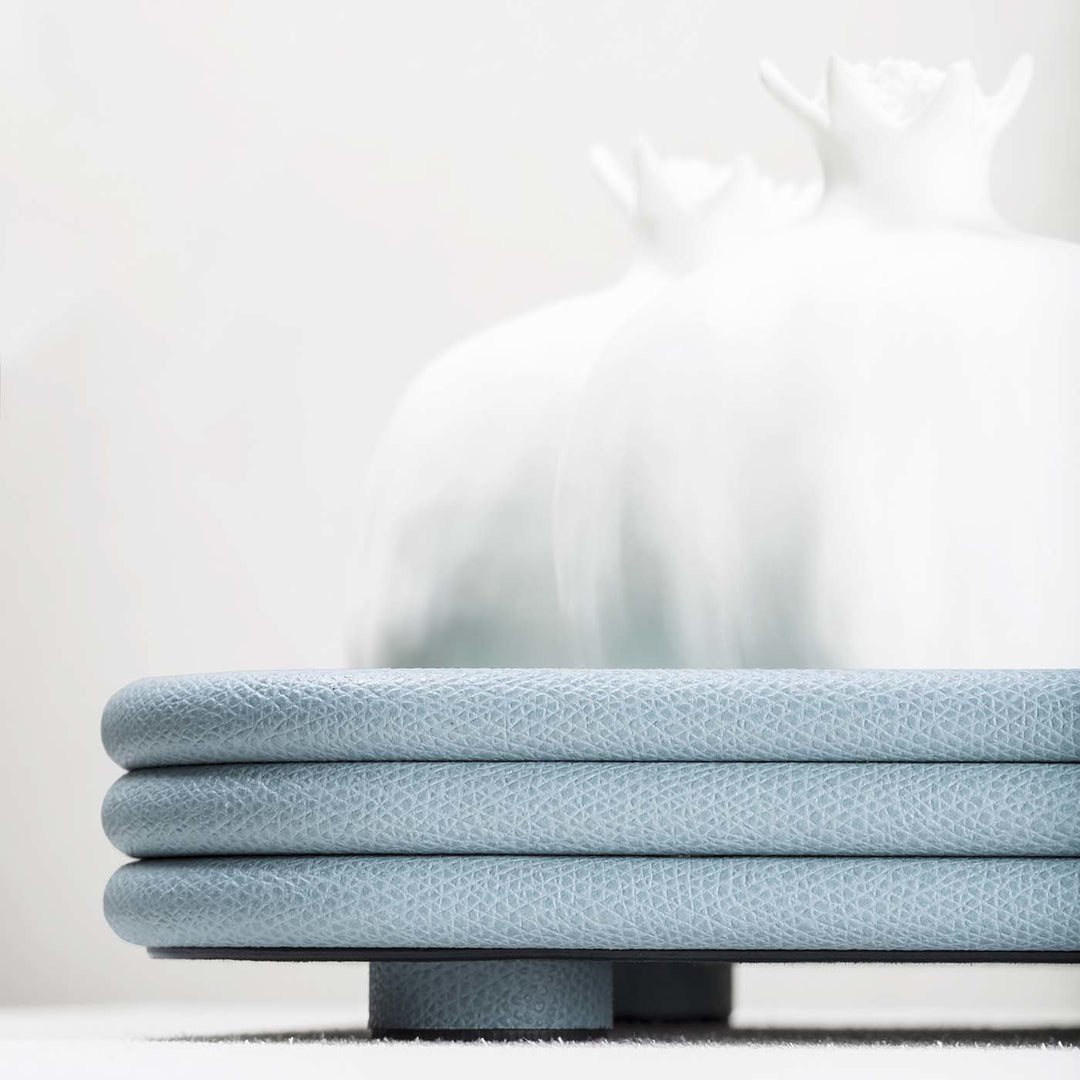 Scala Medium Rectangular Light Blue Tray Giobagnara | Artemest