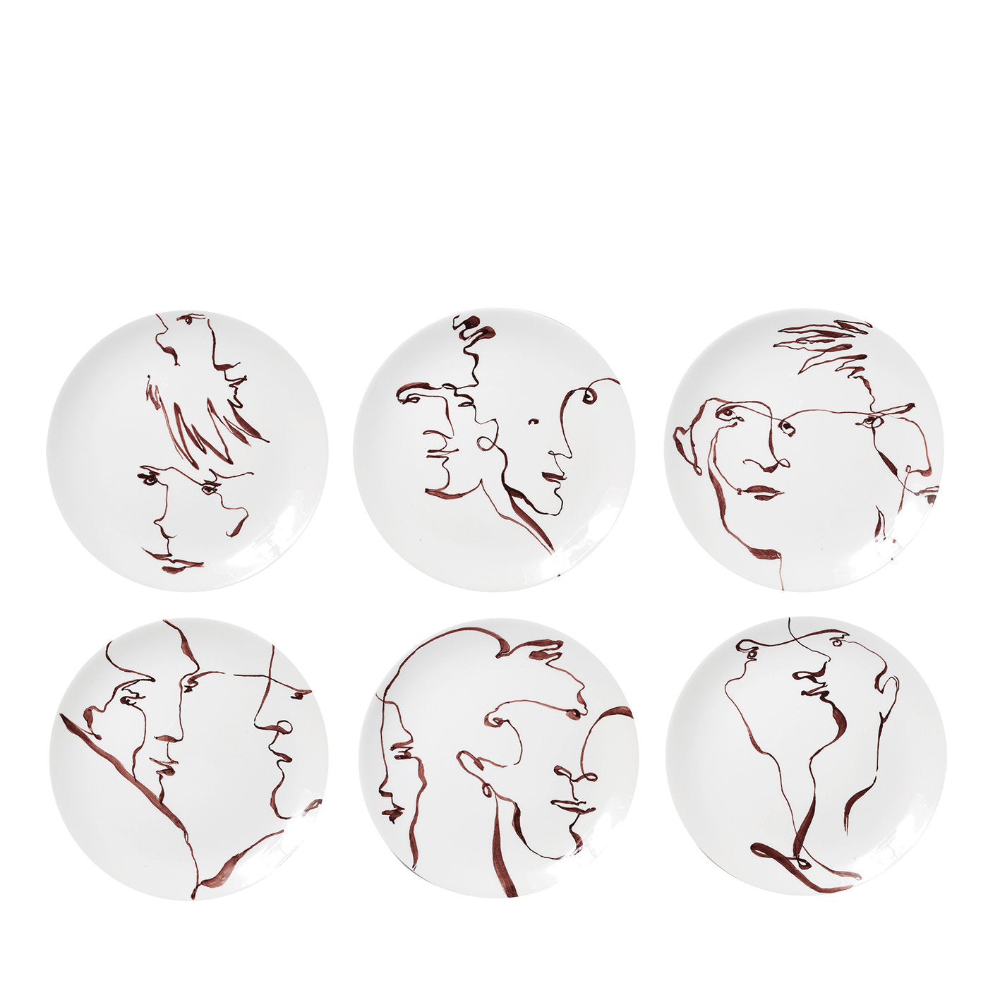 Faces Dinner Set #2 Laboratorio Paravicini | Artemest