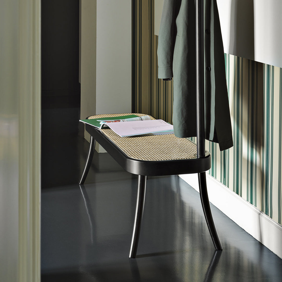 Black Coat Rack Bench by Front Gebrüder Thonet Vienna GmbH (GTV ...