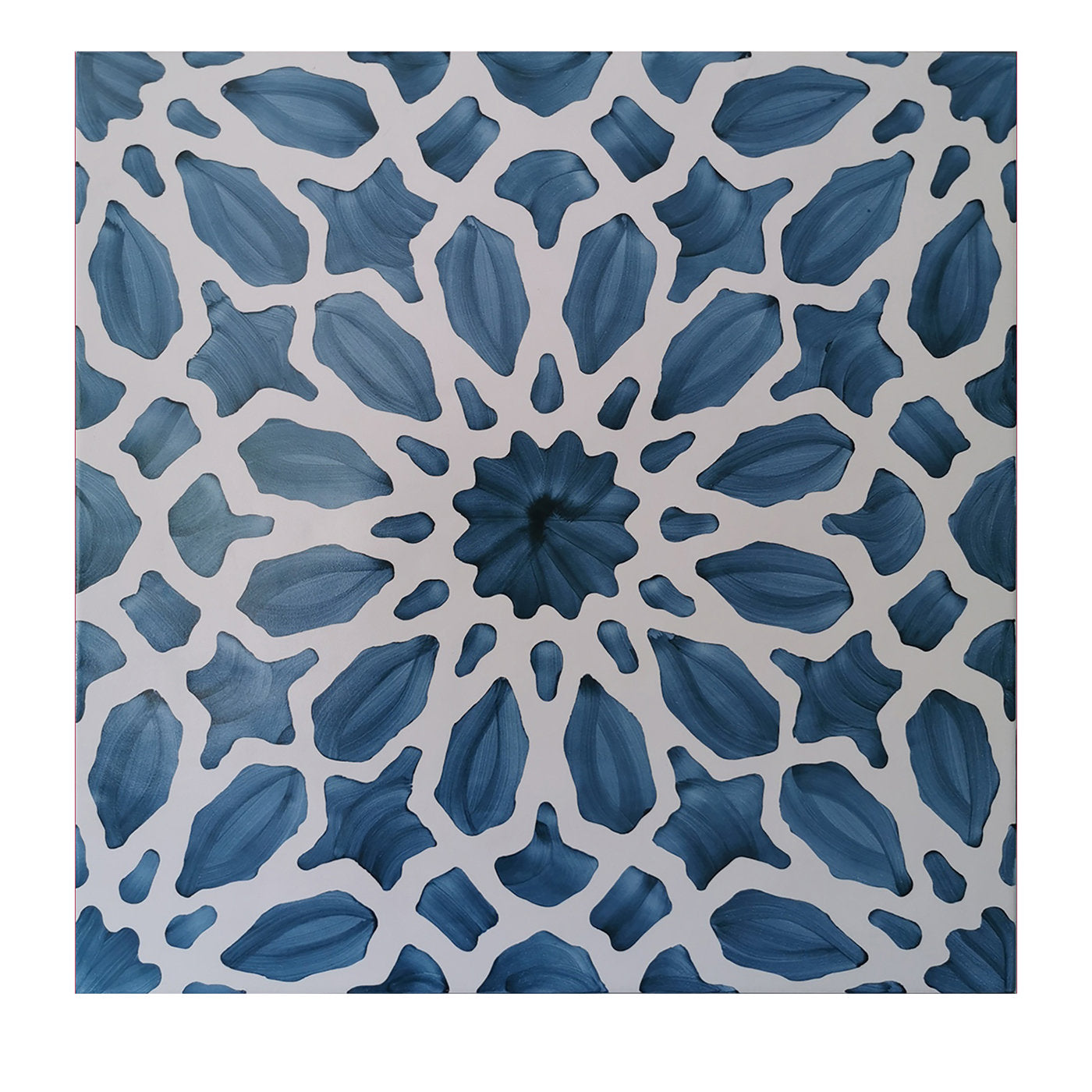 Grinda Turquoise Ceramic Tile Arcea Handmade Design | Artemest