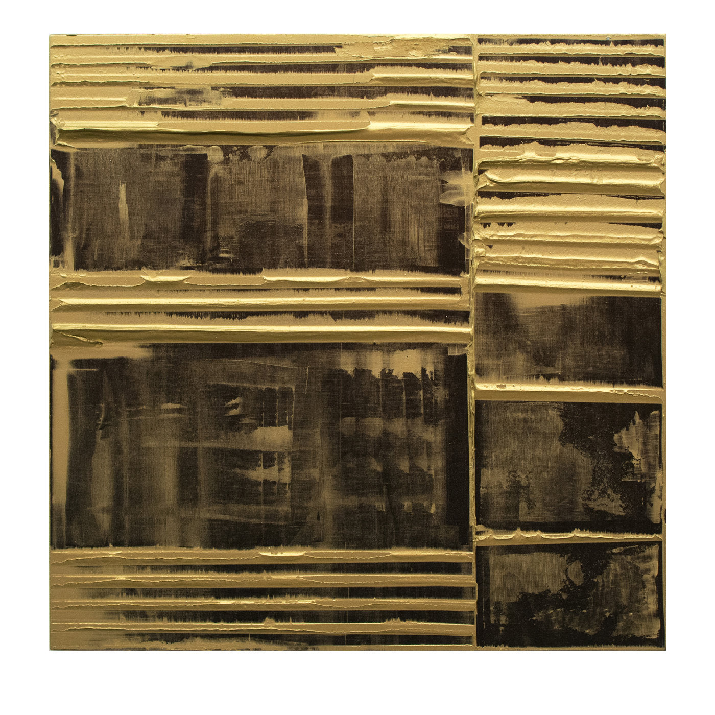 Policromia 800 Black and Gold Wall Art Panel Timothèe Narduzzi for ...