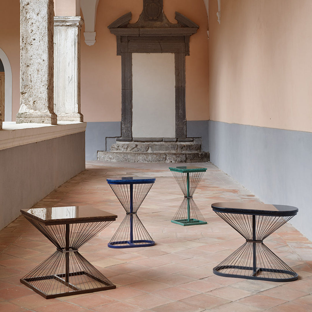 Aegis Square Cocktail Table by Ziad Alonaizy Lamberti Design | Artemest