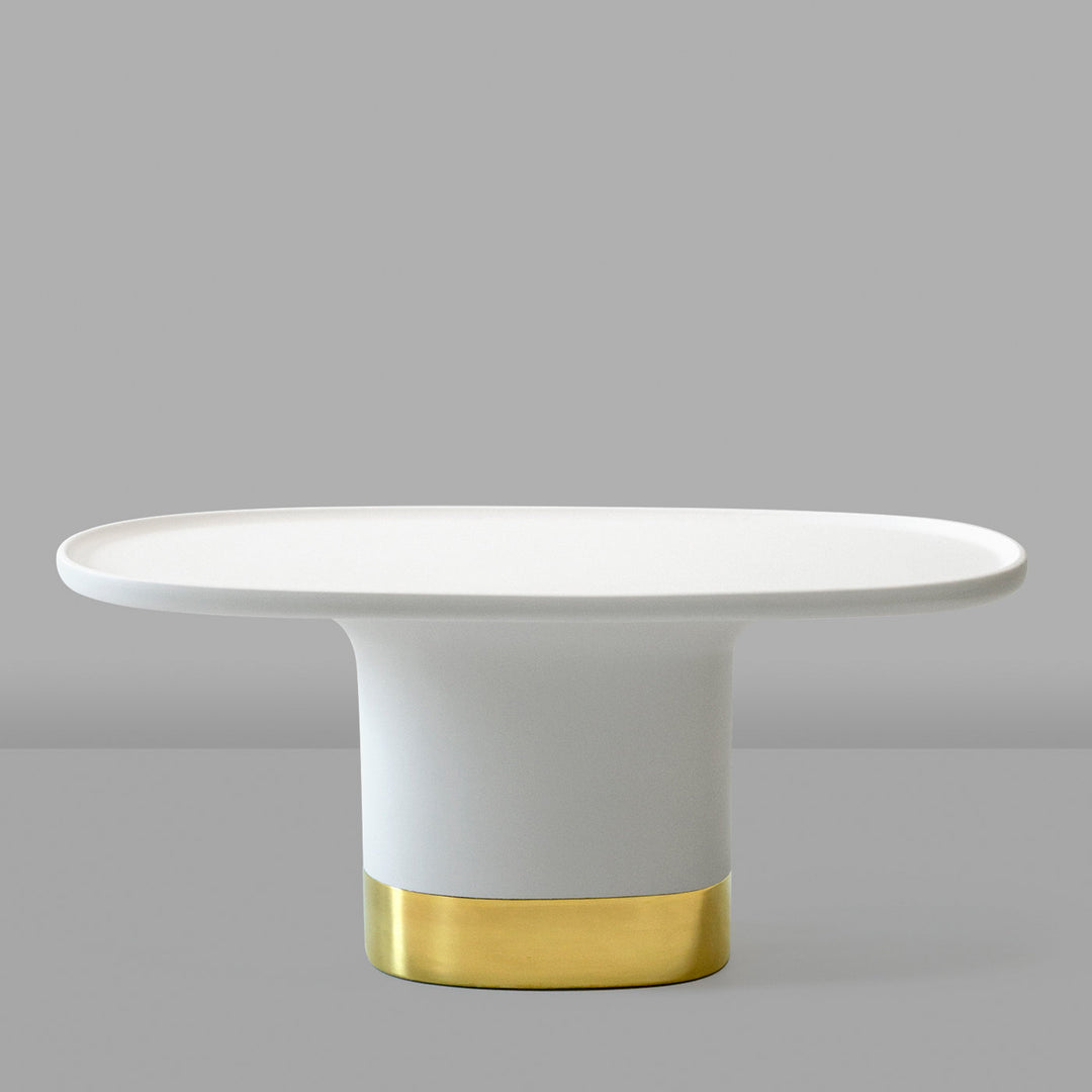 Sune S White Coffee Table by Matteo Zorzenoni Scapin Collezioni | Artemest