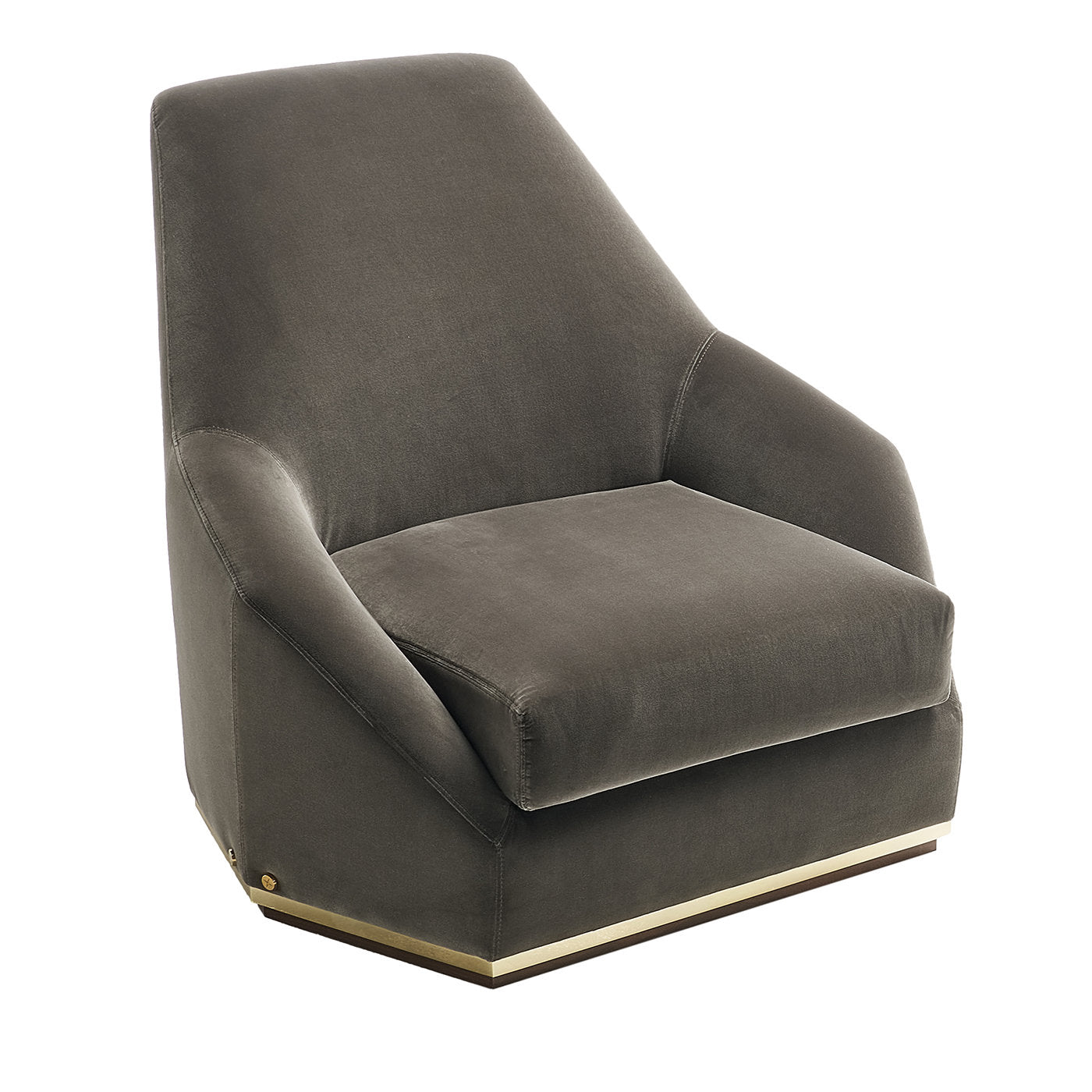 Doha Gray Armchair Bedding Atelier | Artemest