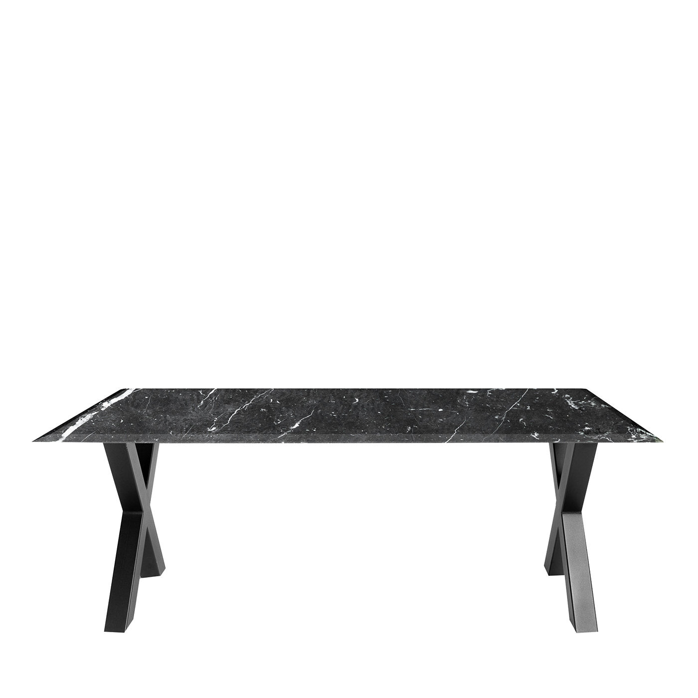 Xeno Black Marquina Dining Table La Sartoria del Marmo by Lombardi ...