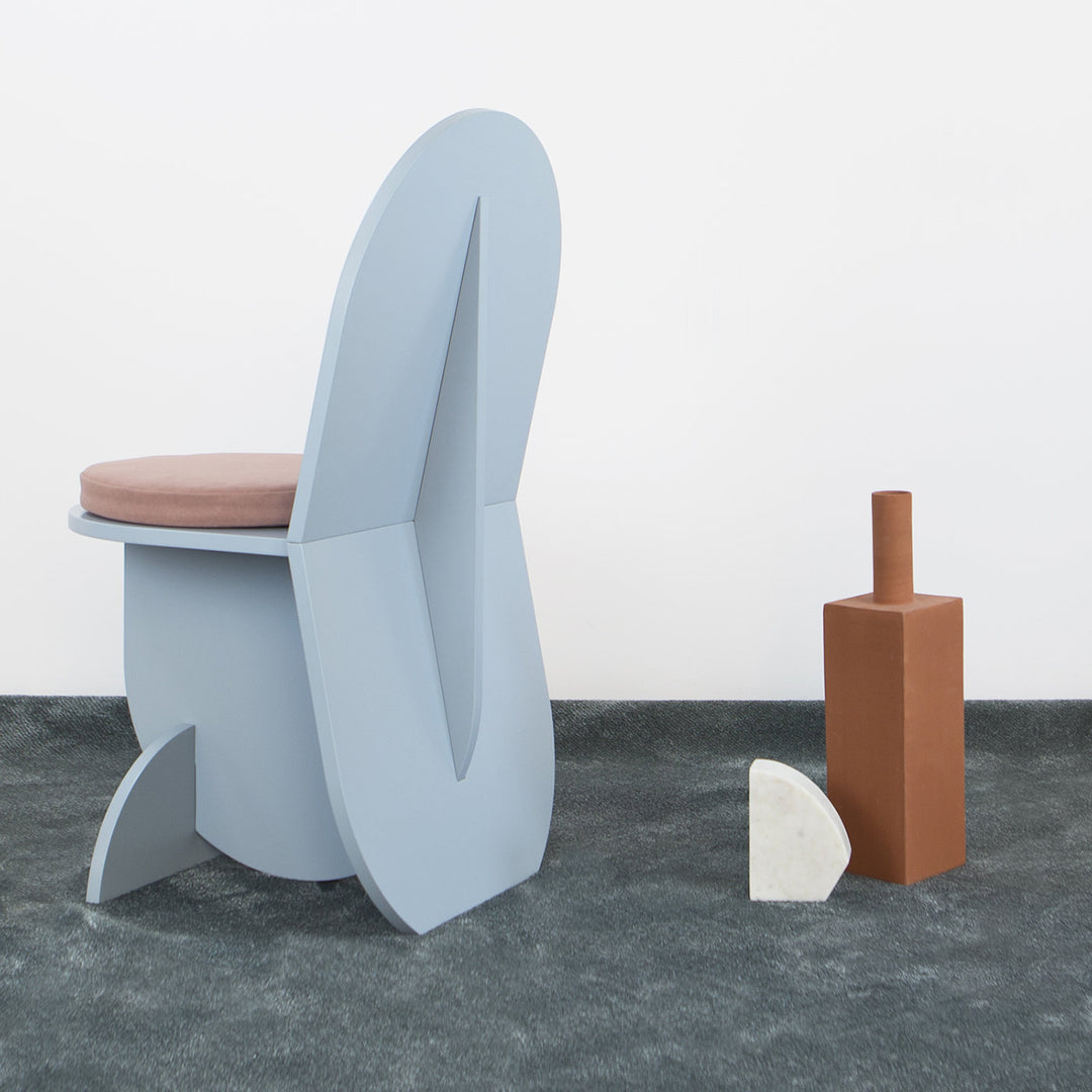 F4 TT05 Light-Blue Chair Testatonda | Artemest