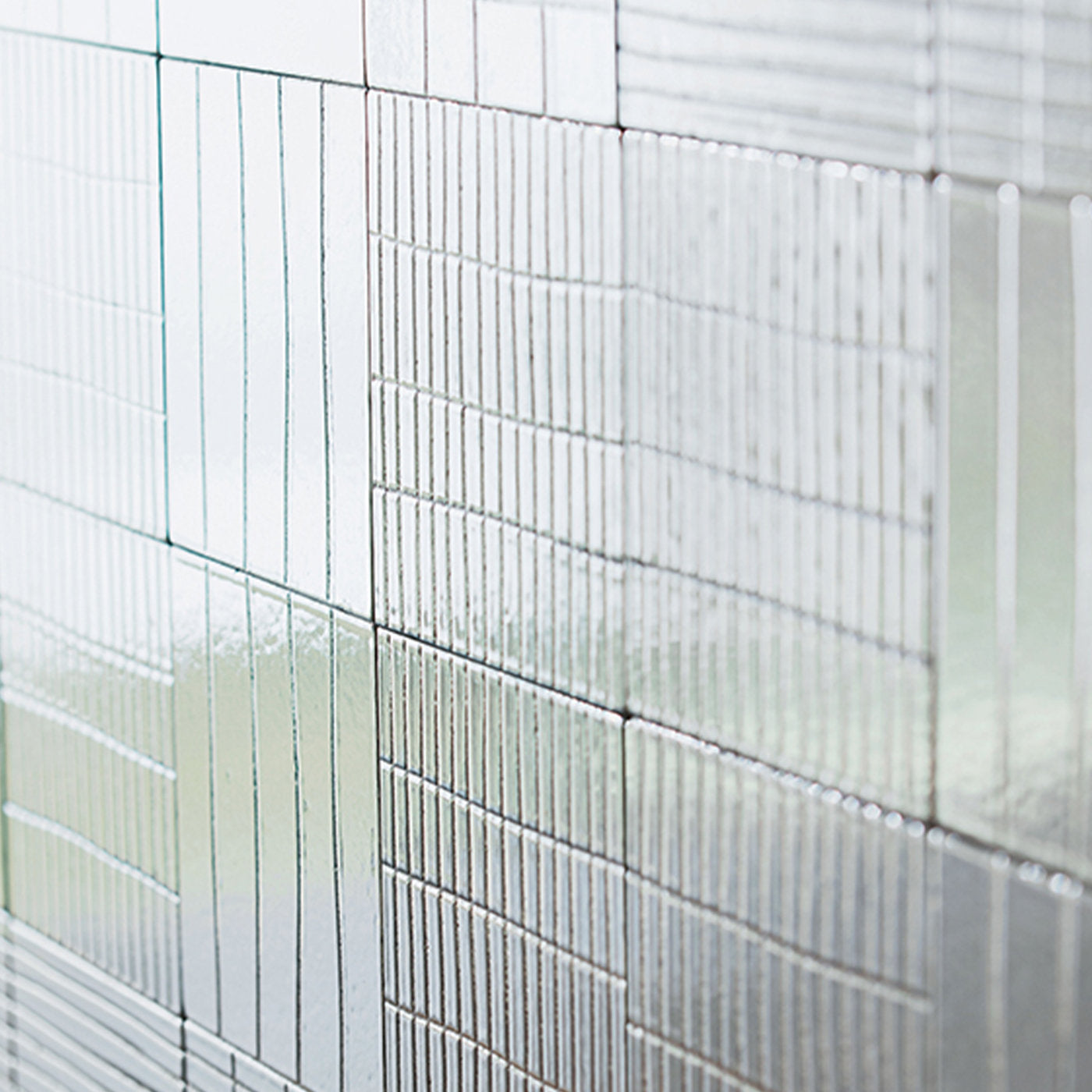 Righe Set of 44 Gray Tiles by Margherita Rui Ninefifty | Artemest