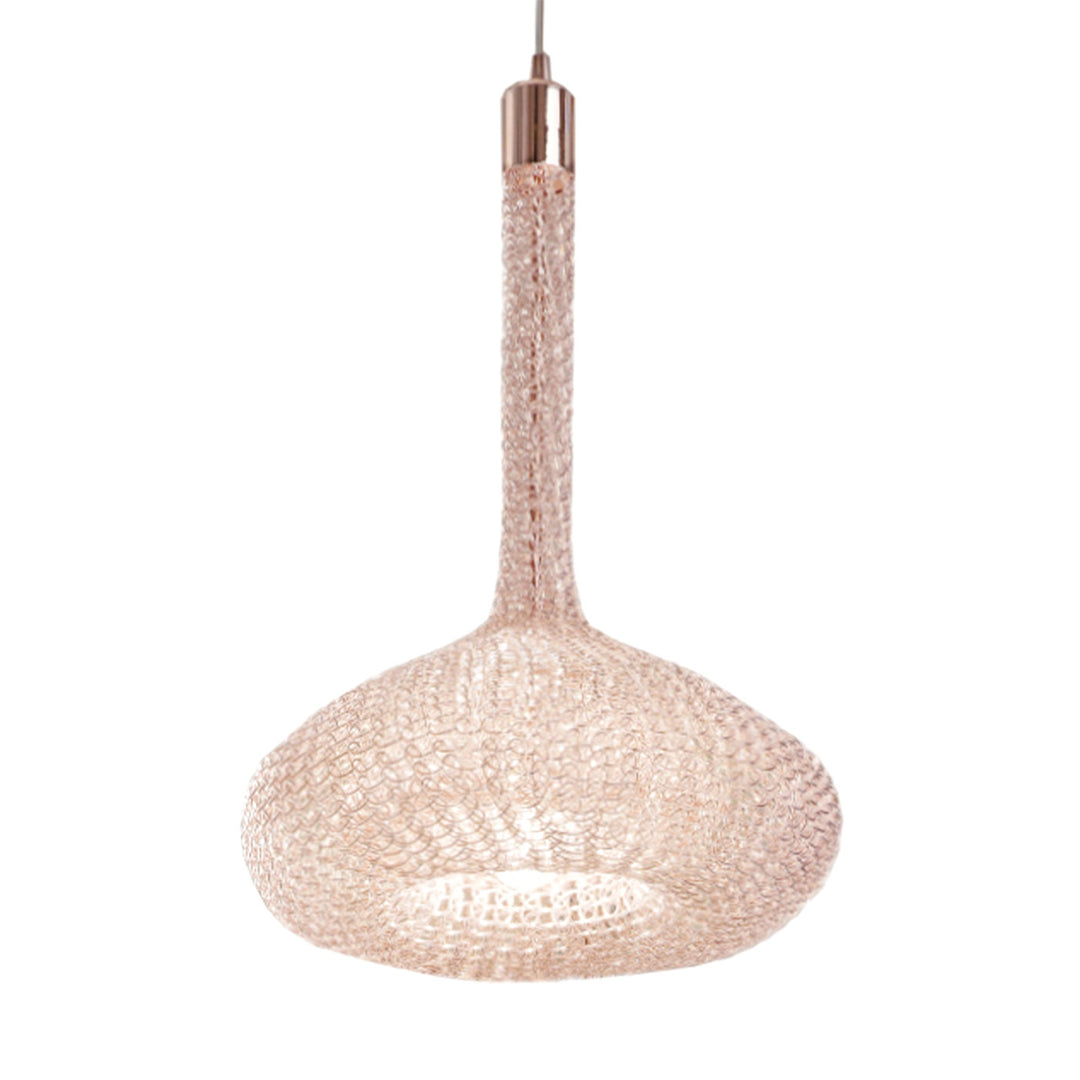 Luce Pink Pendant Lamp #4 Fisionarte | Artemest