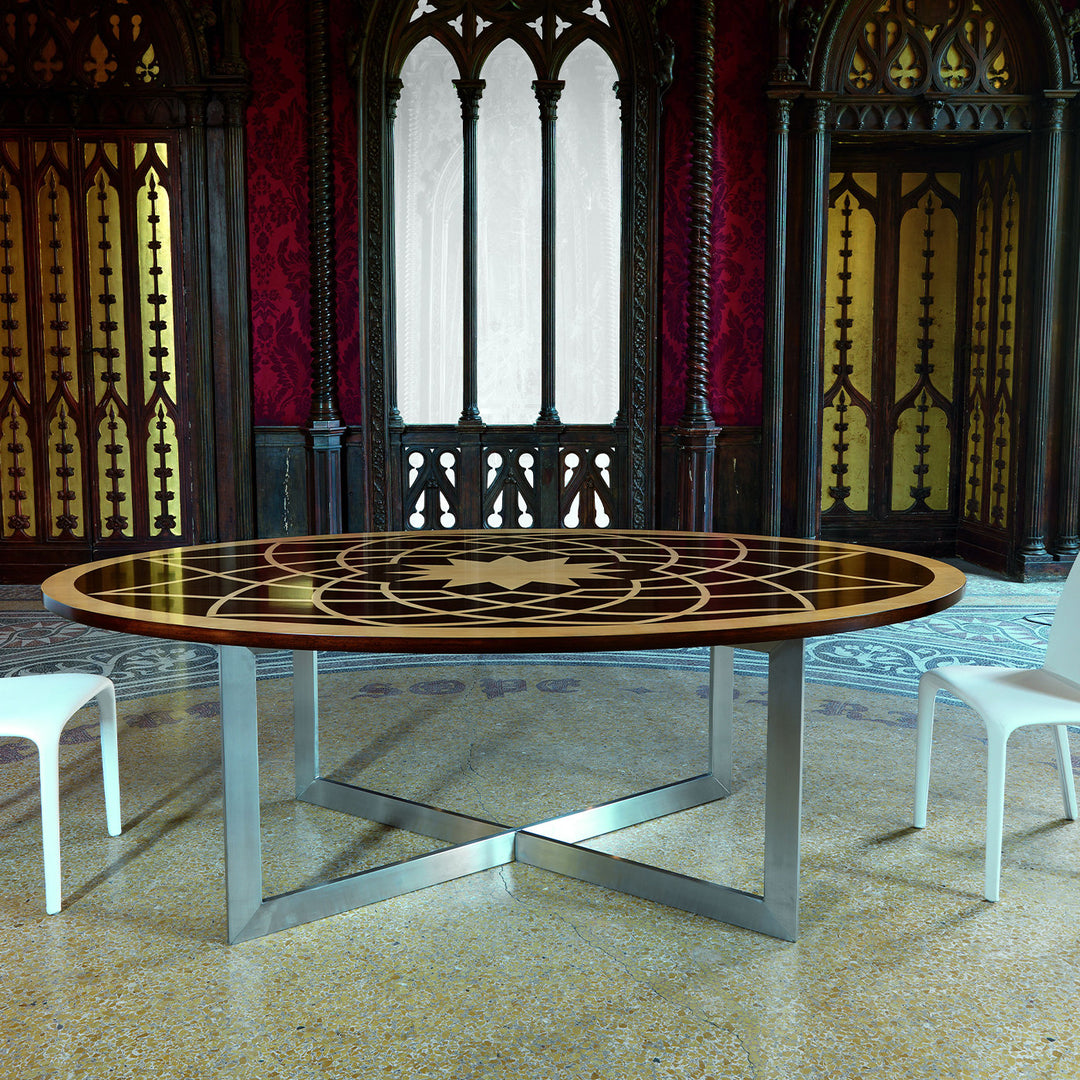 Michelangelo Oval Dining Table Arnaboldi Interiors | Artemest