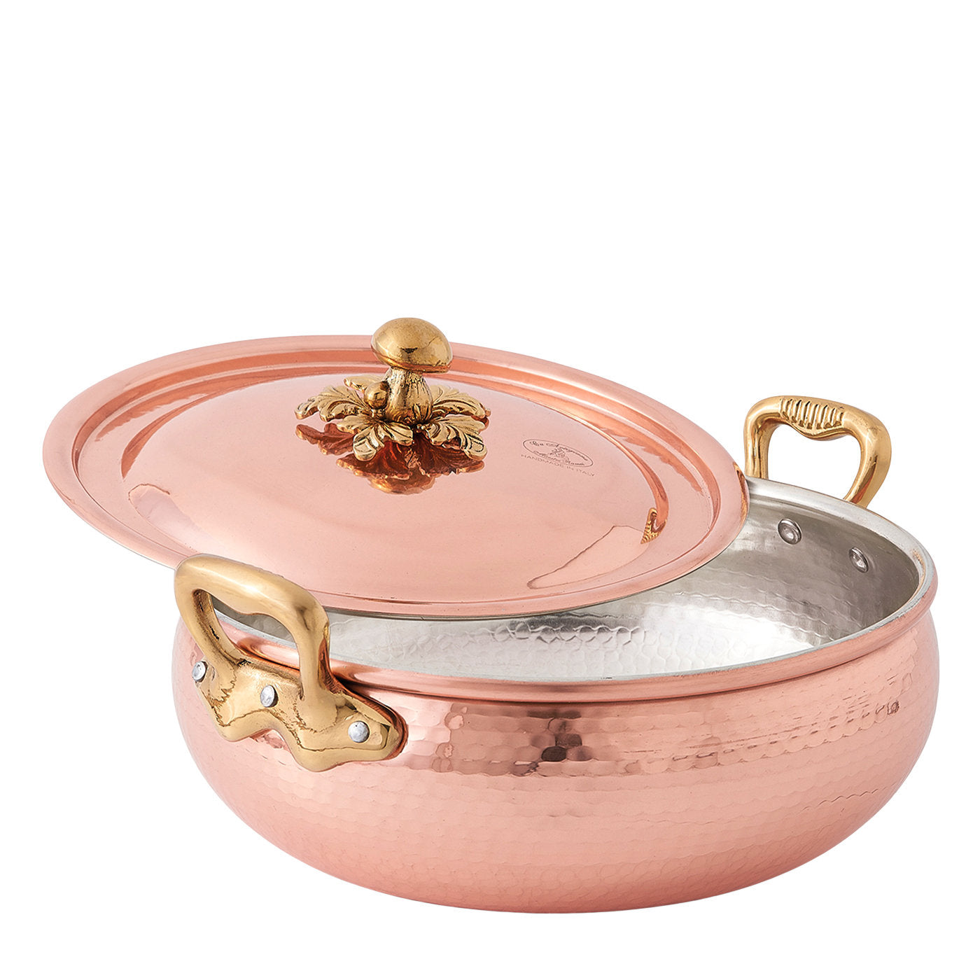 Luxury Copper Vegetable Pot With Lid Cu Artigiana | Artemest