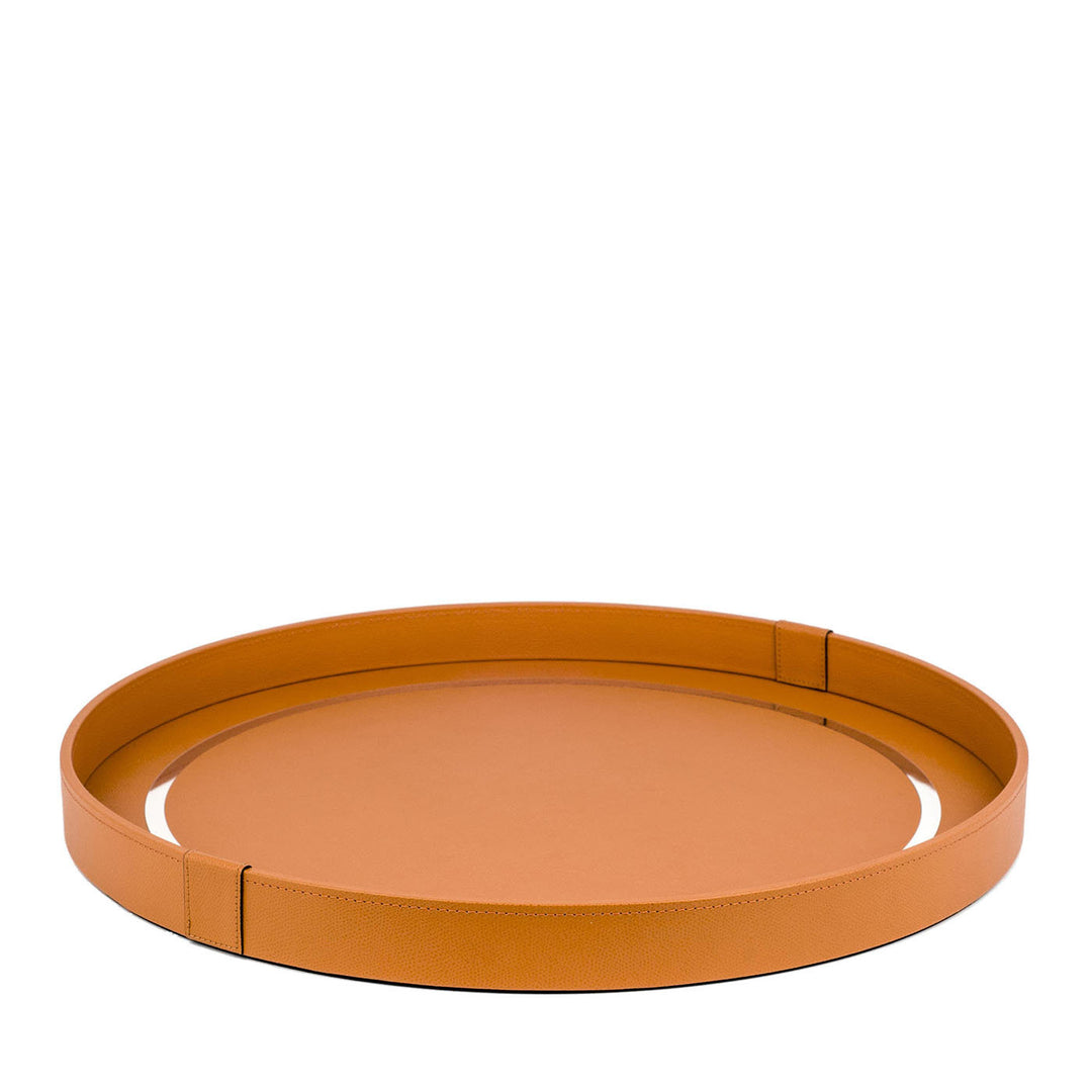 Venere Maxi Round Caramel Tray Pinetti | Artemest