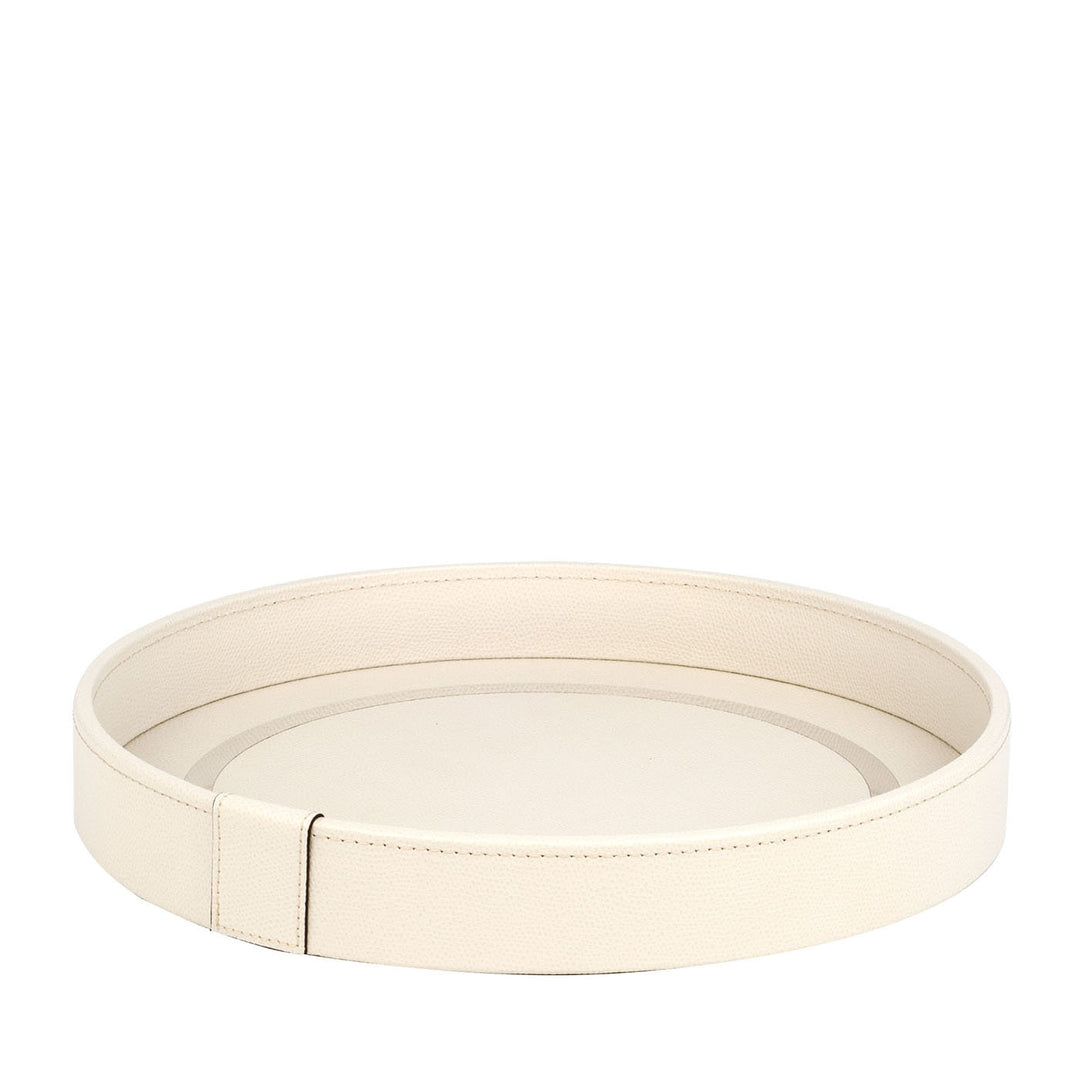 Venere Mini Round White Tray Pinetti | Artemest