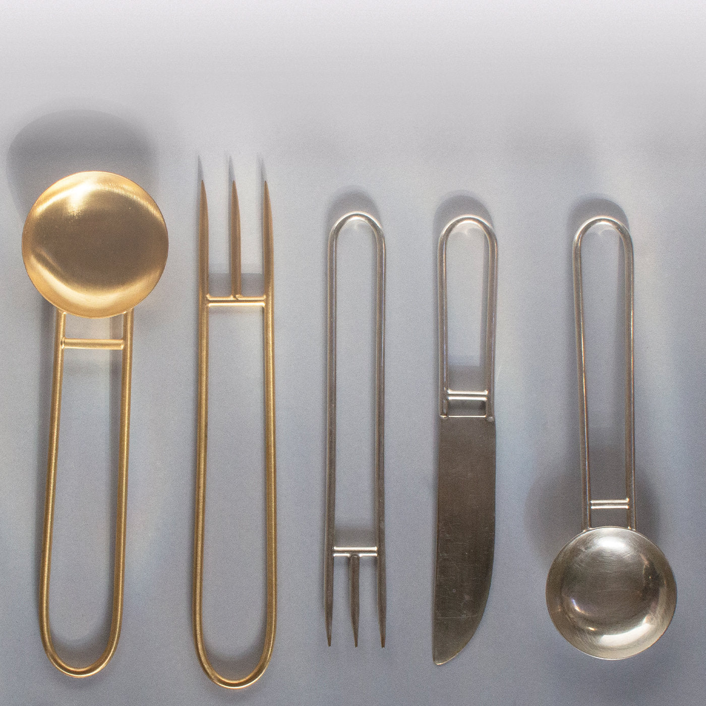 Artefacto Silver Cutlery Set Natalia Criado | Artemest