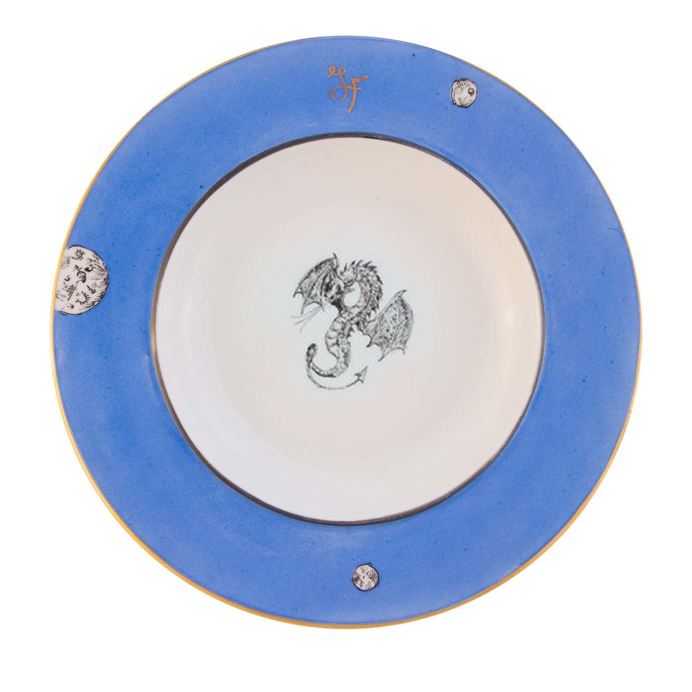 Zodiac Draco Soup Plate Lithian Ricci | Artemest