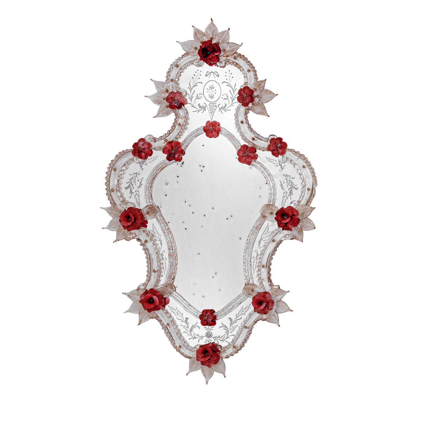Venier Murano Glass Mirror Fratelli Tosi Artemest