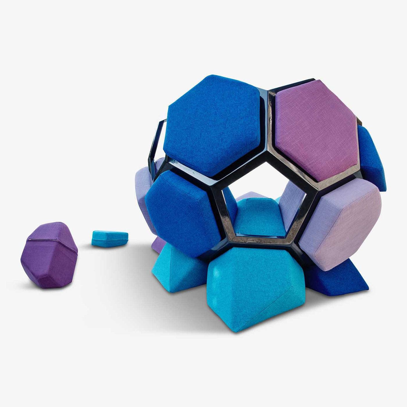 Quartz Bio Armchair by CRTL Zak and Davide Barzaghi Biosofa | Artemest