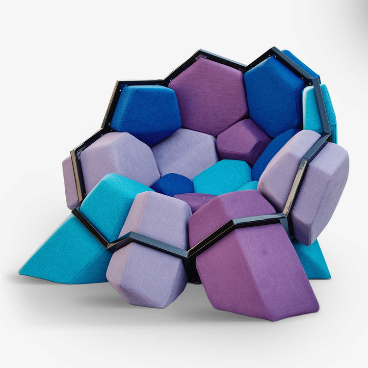 Quartz Bio Armchair by CRTL Zak and Davide Barzaghi Biosofa | Artemest