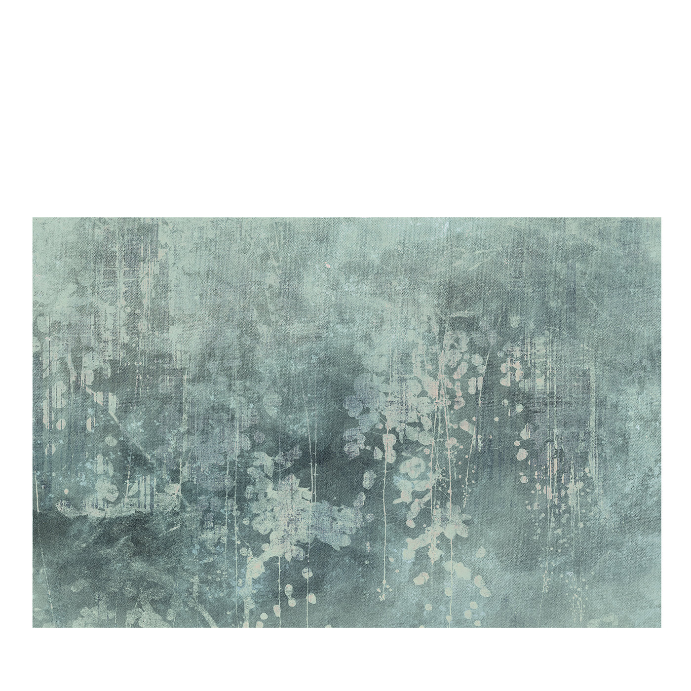 Light Blue Abstract Textured Wallpaper Affreschi & Affreschi | Artemest