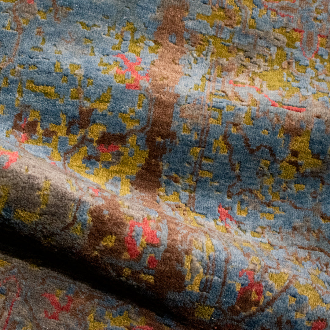 Damask Pixie Rug in Wool and Cotton Carpet Edition | Artemest