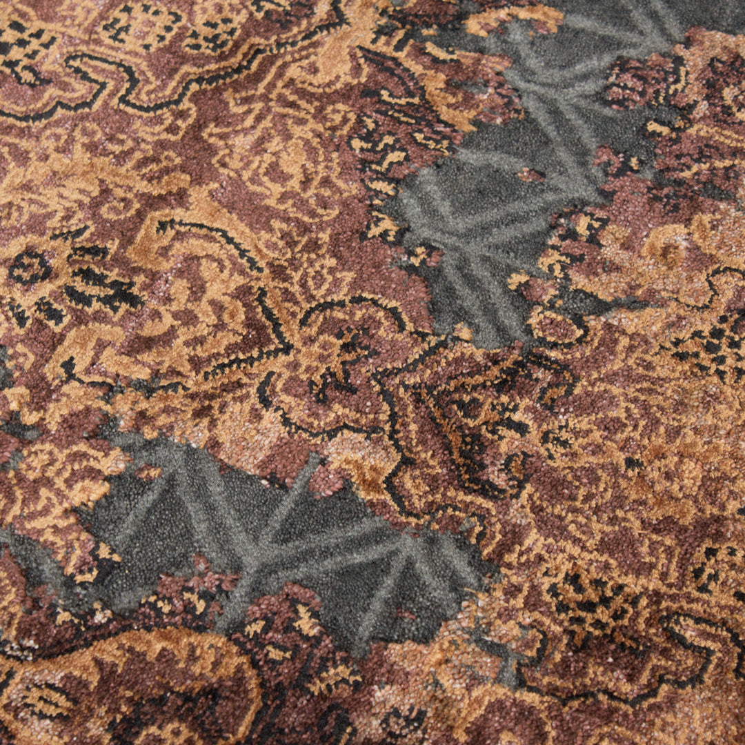 Damask Revise Burnt Rug Carpet Edition | Artemest